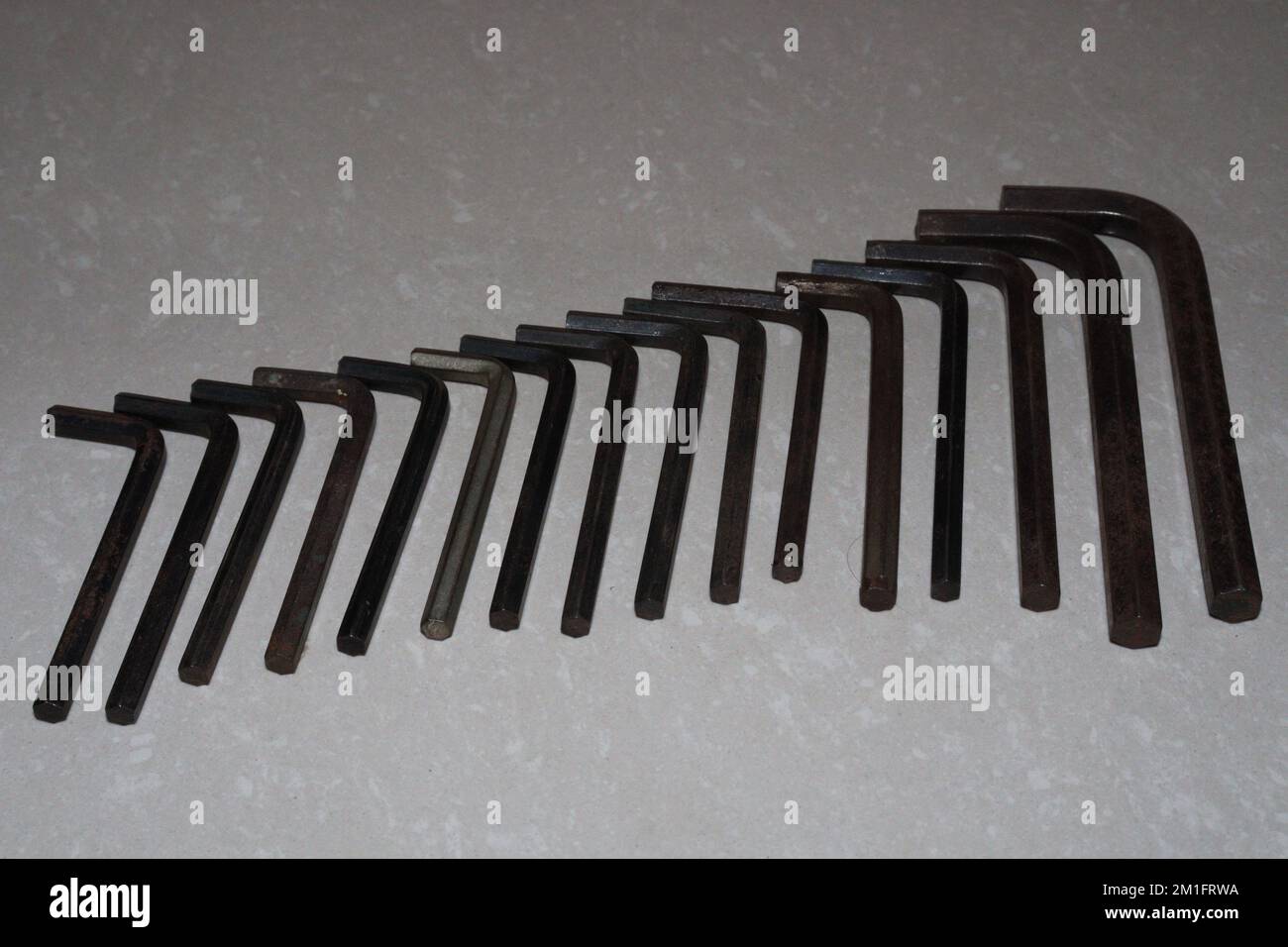 Multiple allen hex keys hi-res stock photography and images - Alamy