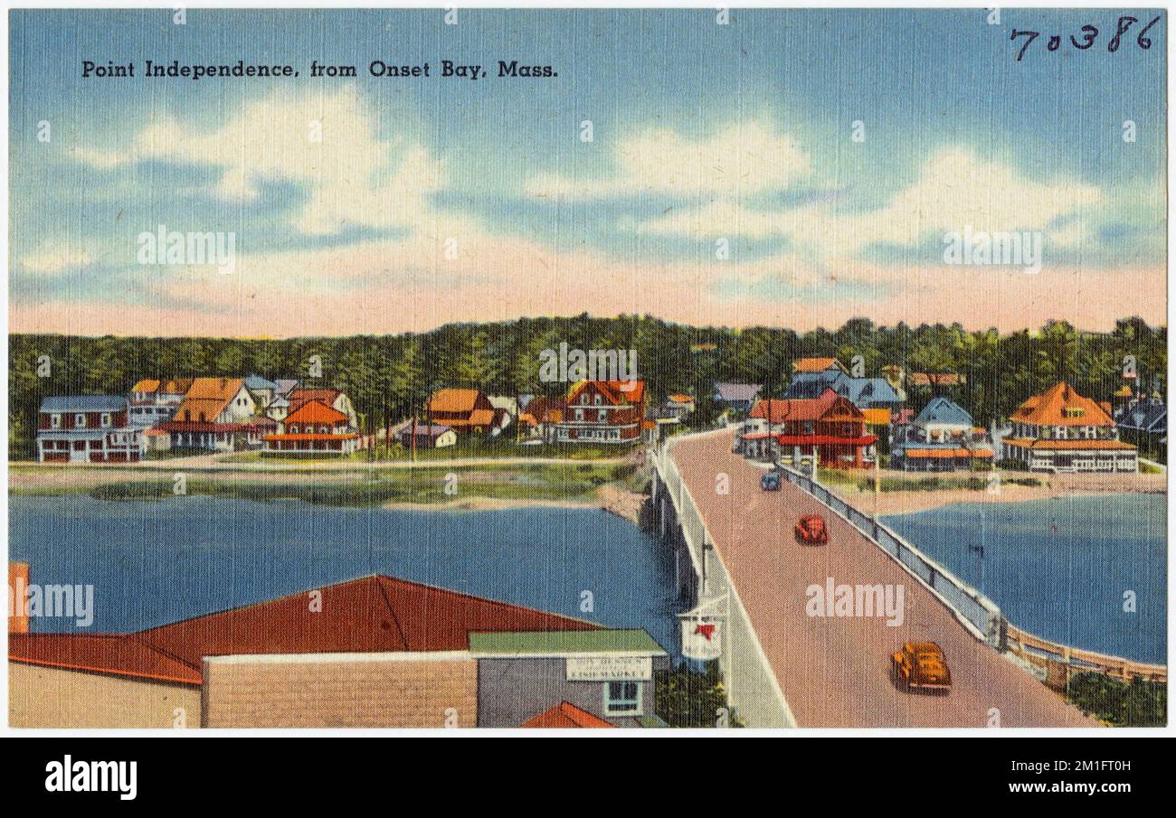 Point Independence from Onset Bay, Mass. , Cities & towns, Bridges ...