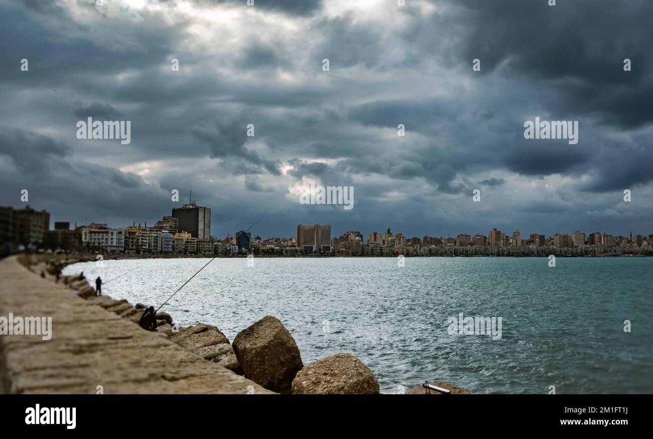 Alexandria egypt city hi-res stock photography and images - Alamy