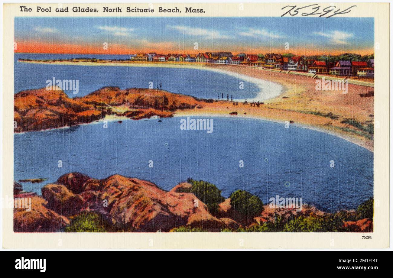 The pool and glades, North Scituate Beach, Mass. , Beaches, Tichnor ...