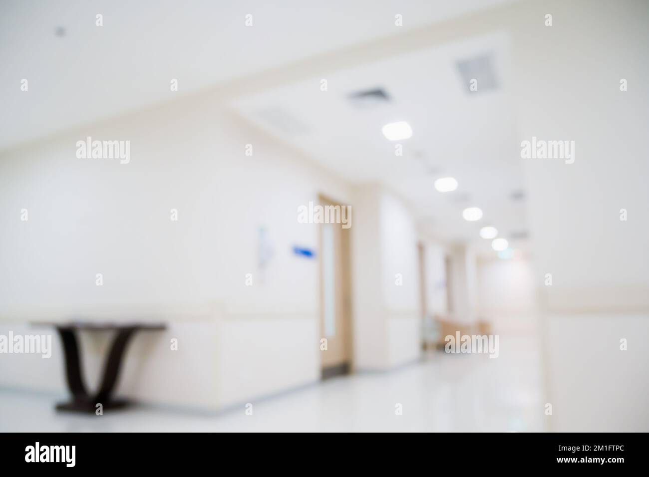 Abstract blur hospital clinic interior medical background Stock Photo ...