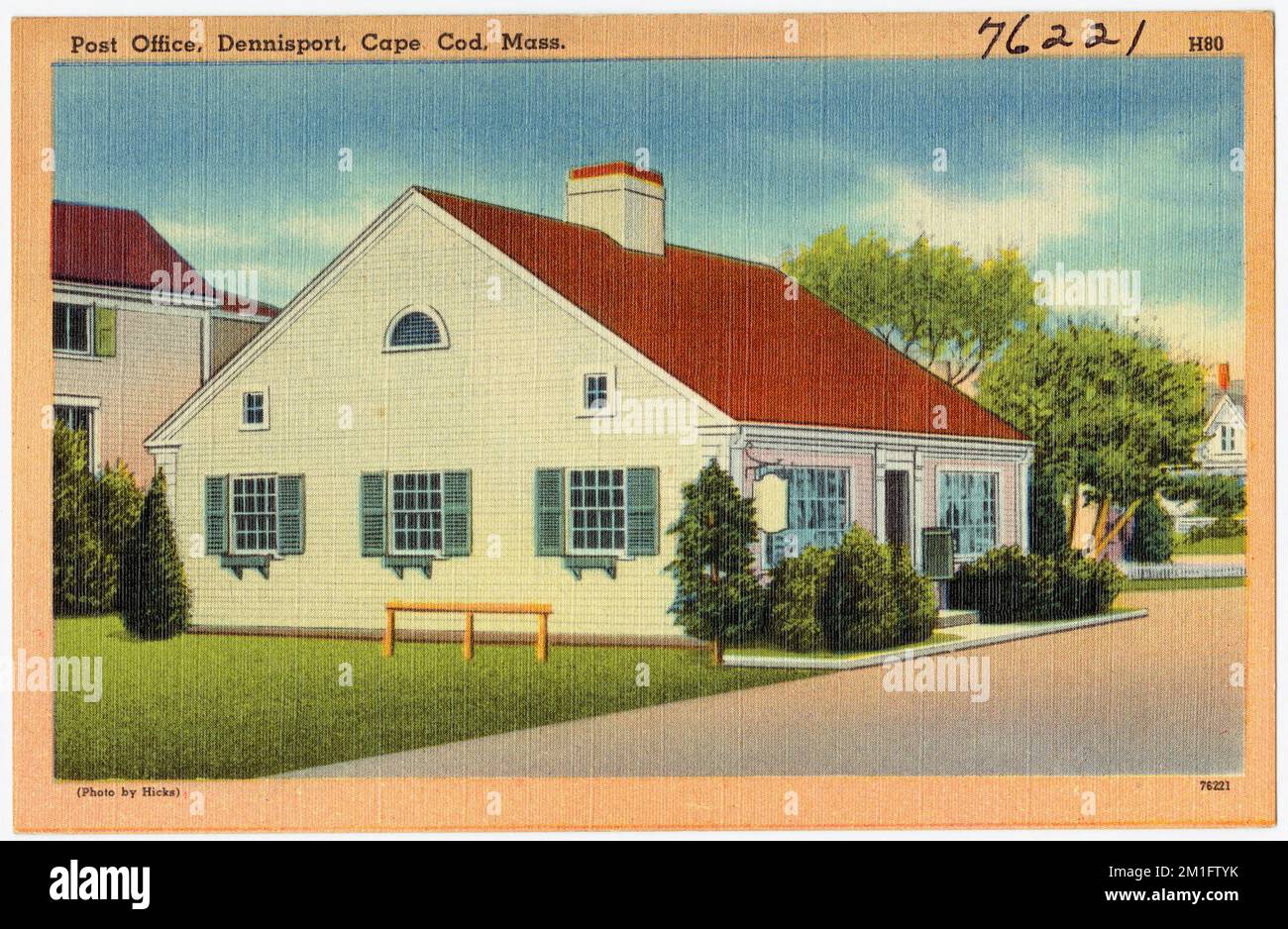 Post office, Dennisport, Cape Cod, Mass. , Post offices, Tichnor ...