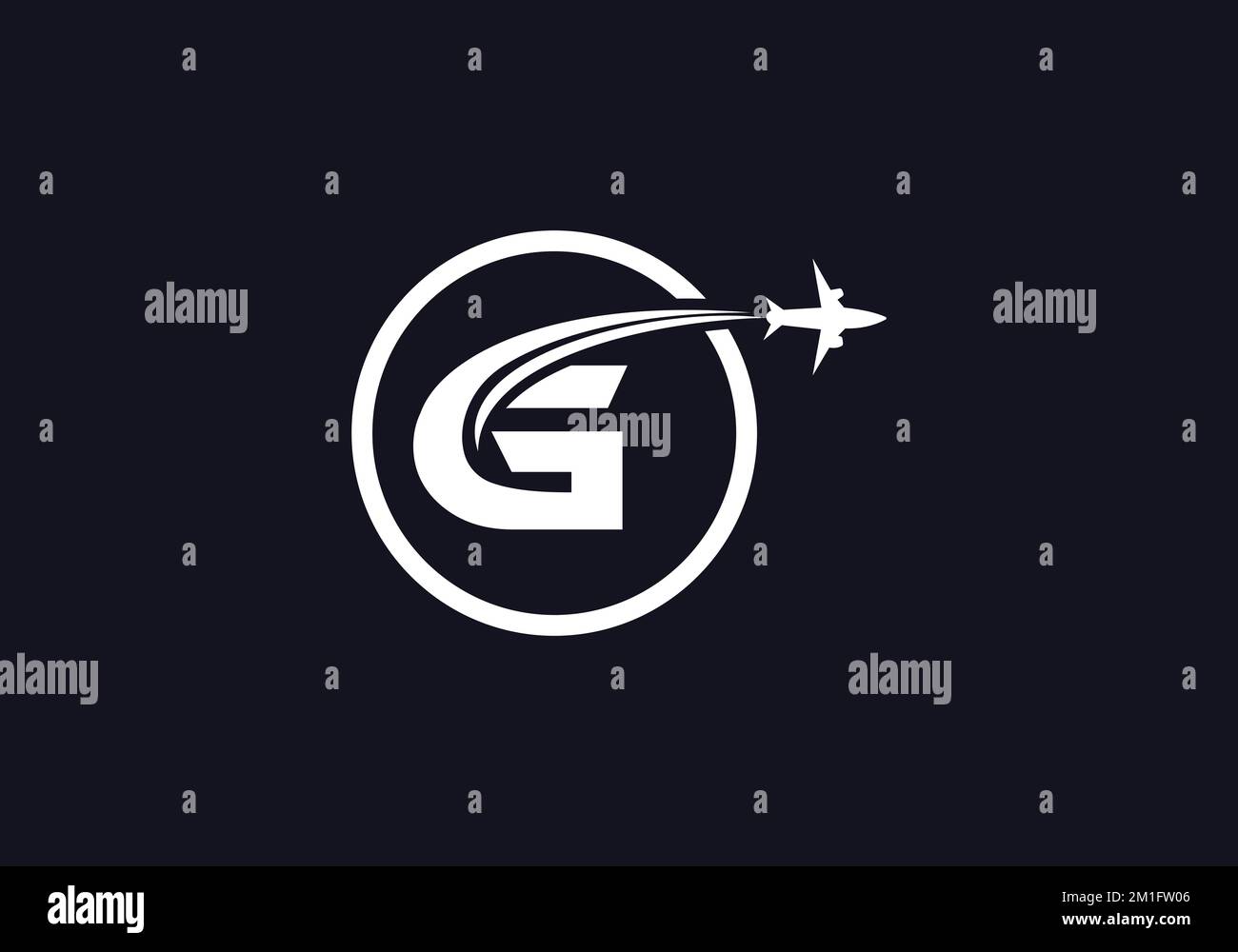 Aviation company logo designs Stock Vector Images - Alamy