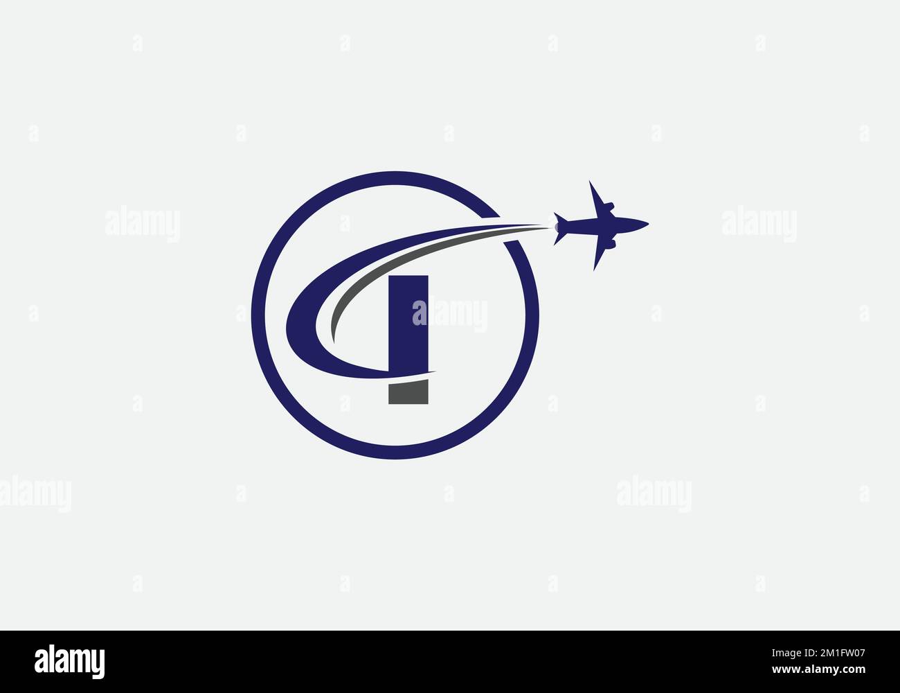 Aviation company logo designs Stock Vector Images - Alamy