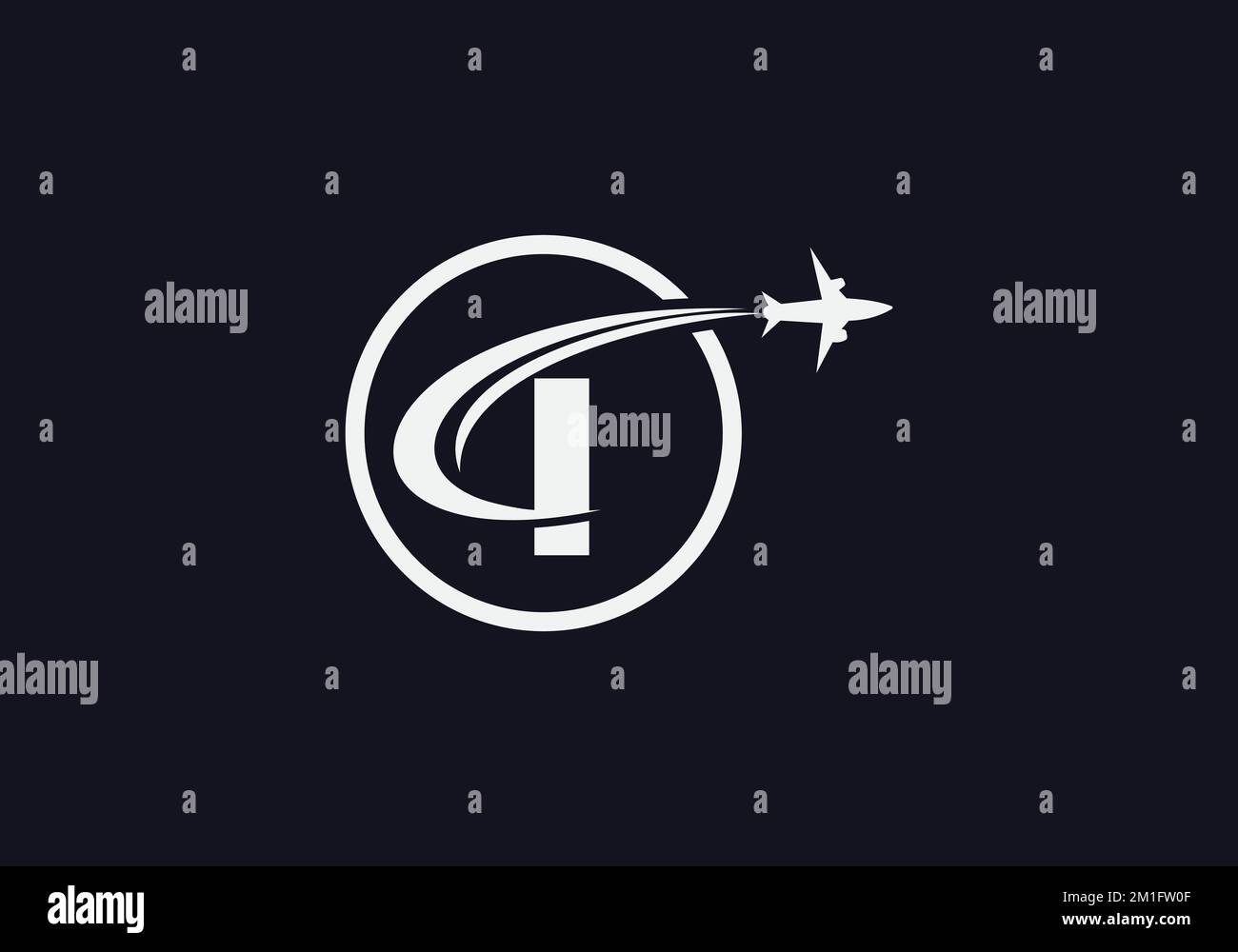 Aviation company logo designs Stock Vector Images - Alamy