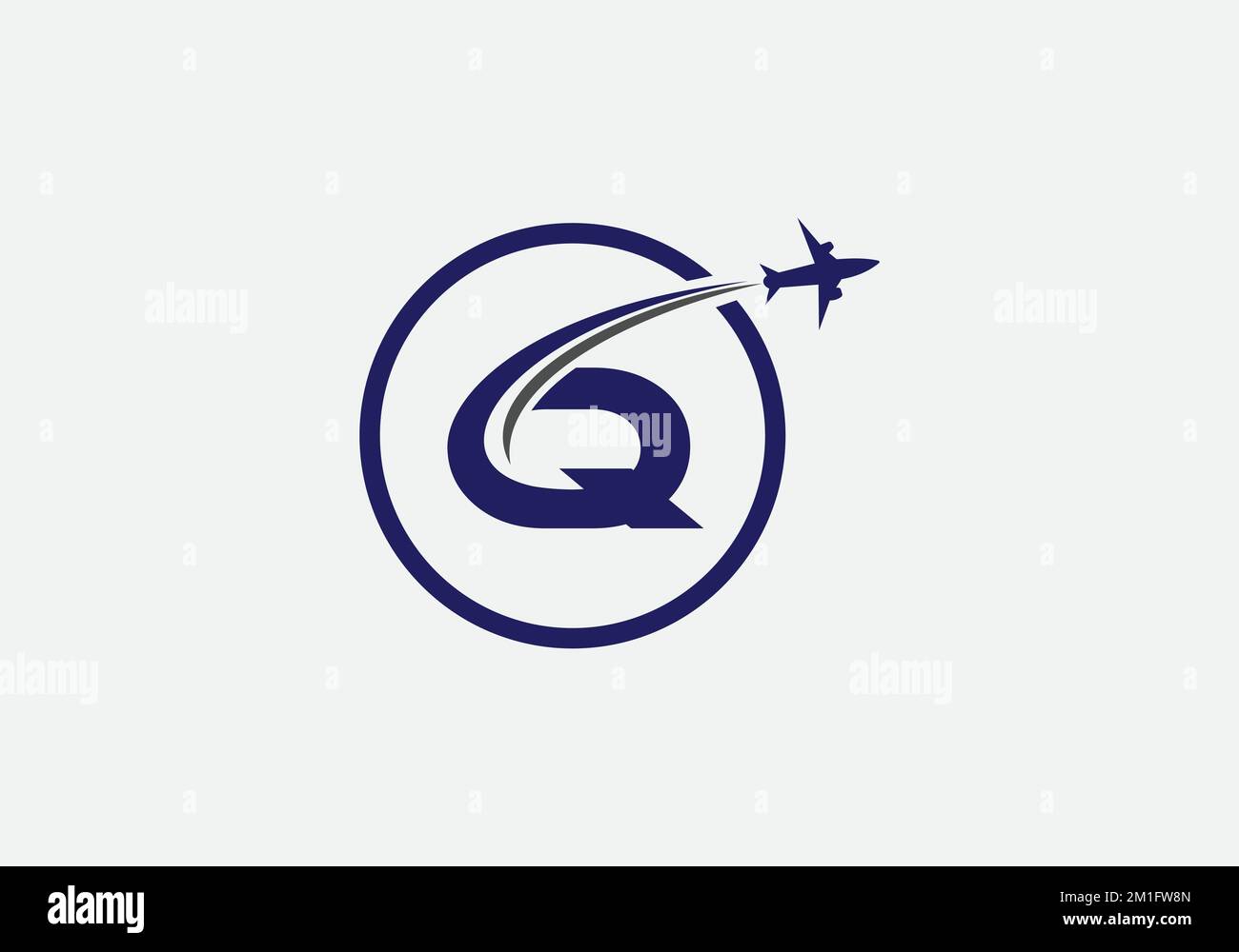 Aviation company logo designs Stock Vector Images - Alamy