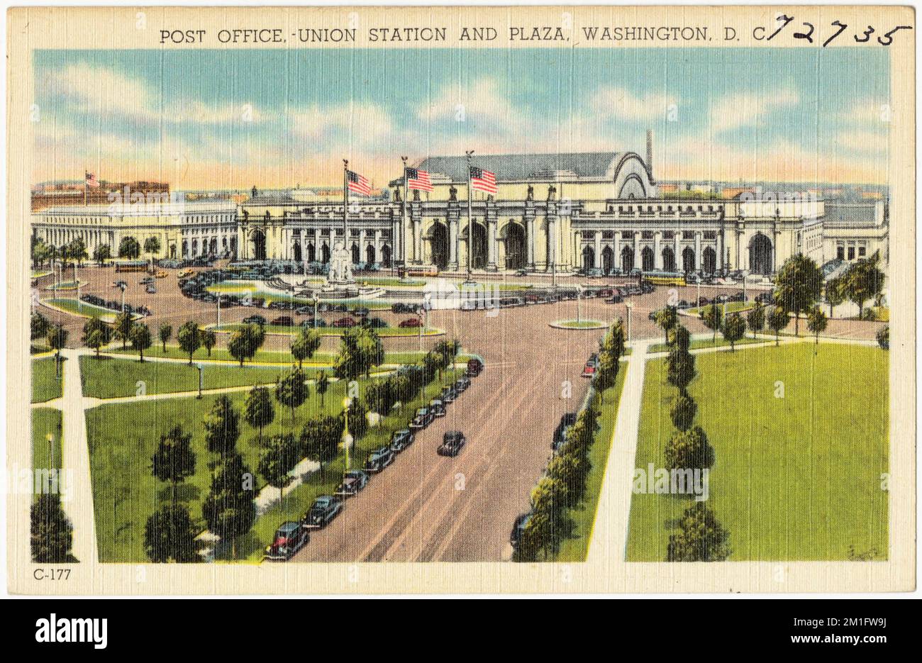 Post office, Union Station and plaza, Washington, D. C. , Post offices ...