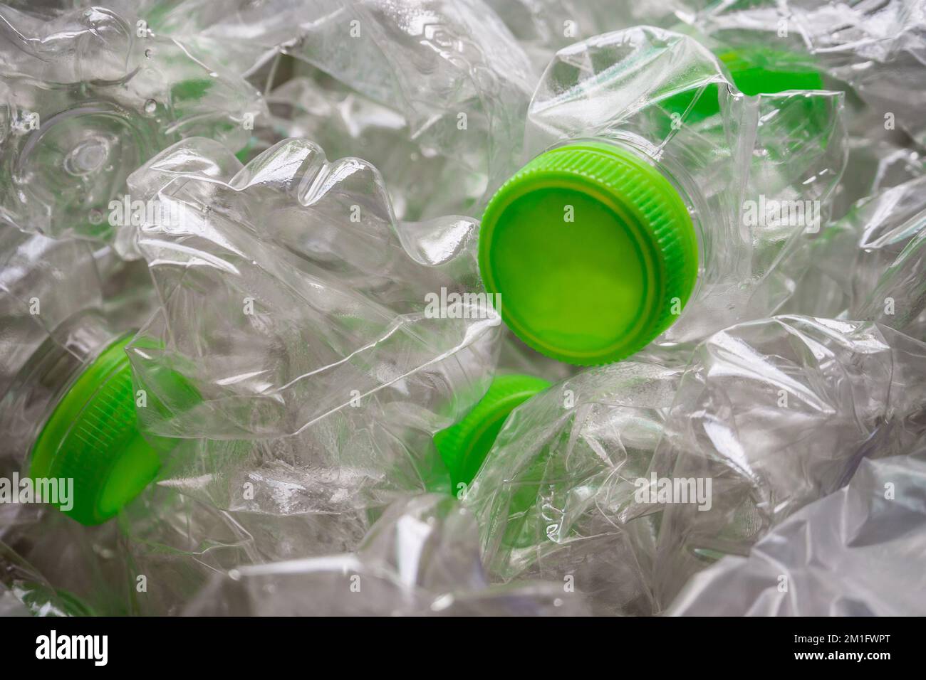plastic bottles recycle background concept Stock Photo - Alamy