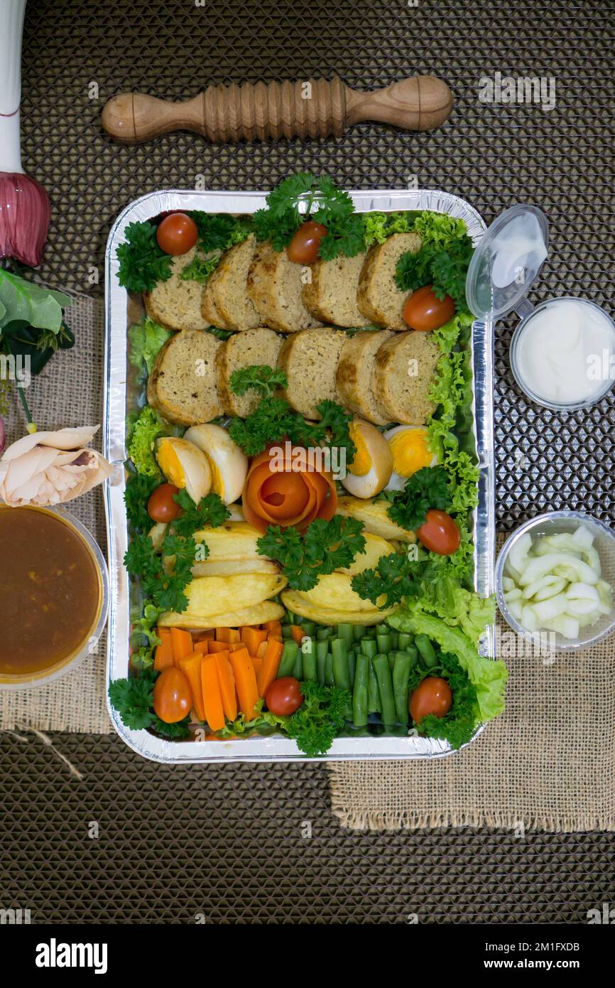 Indonesian Galantine food is a traditional Javanese dish that has ...