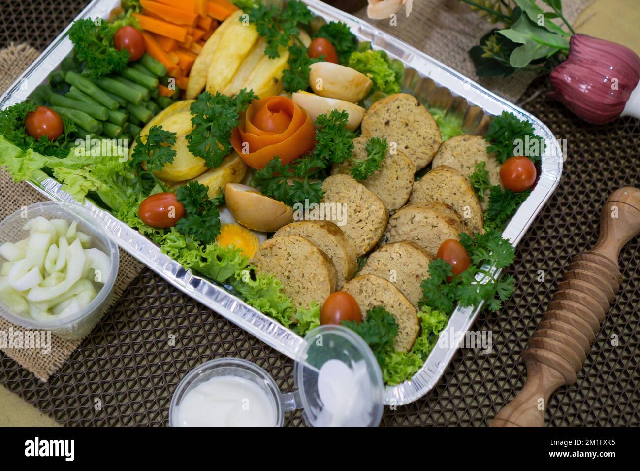 Indonesian Galantine food is a traditional Javanese dish that has ...