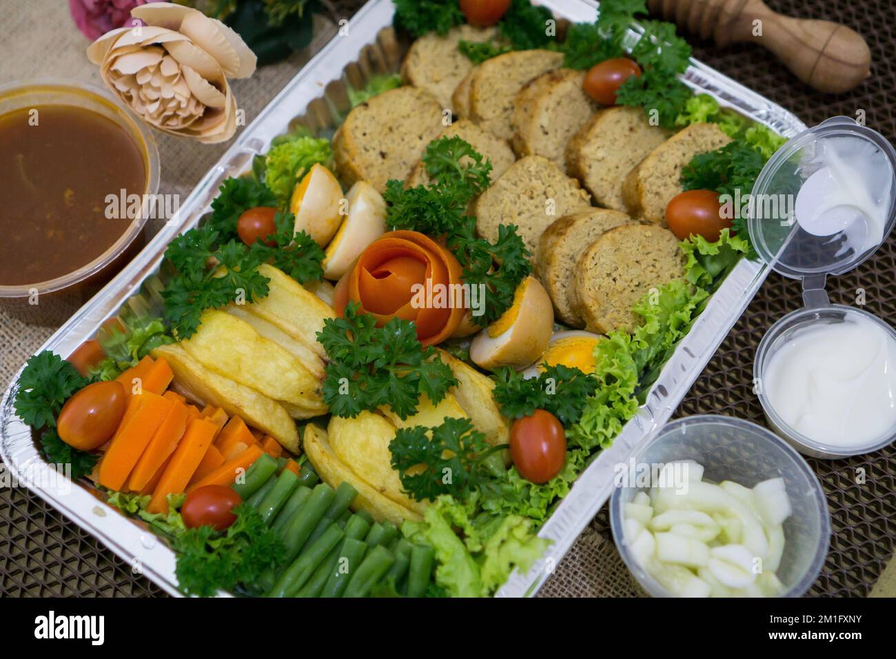 Indonesian Galantine food is a traditional Javanese dish that has ...