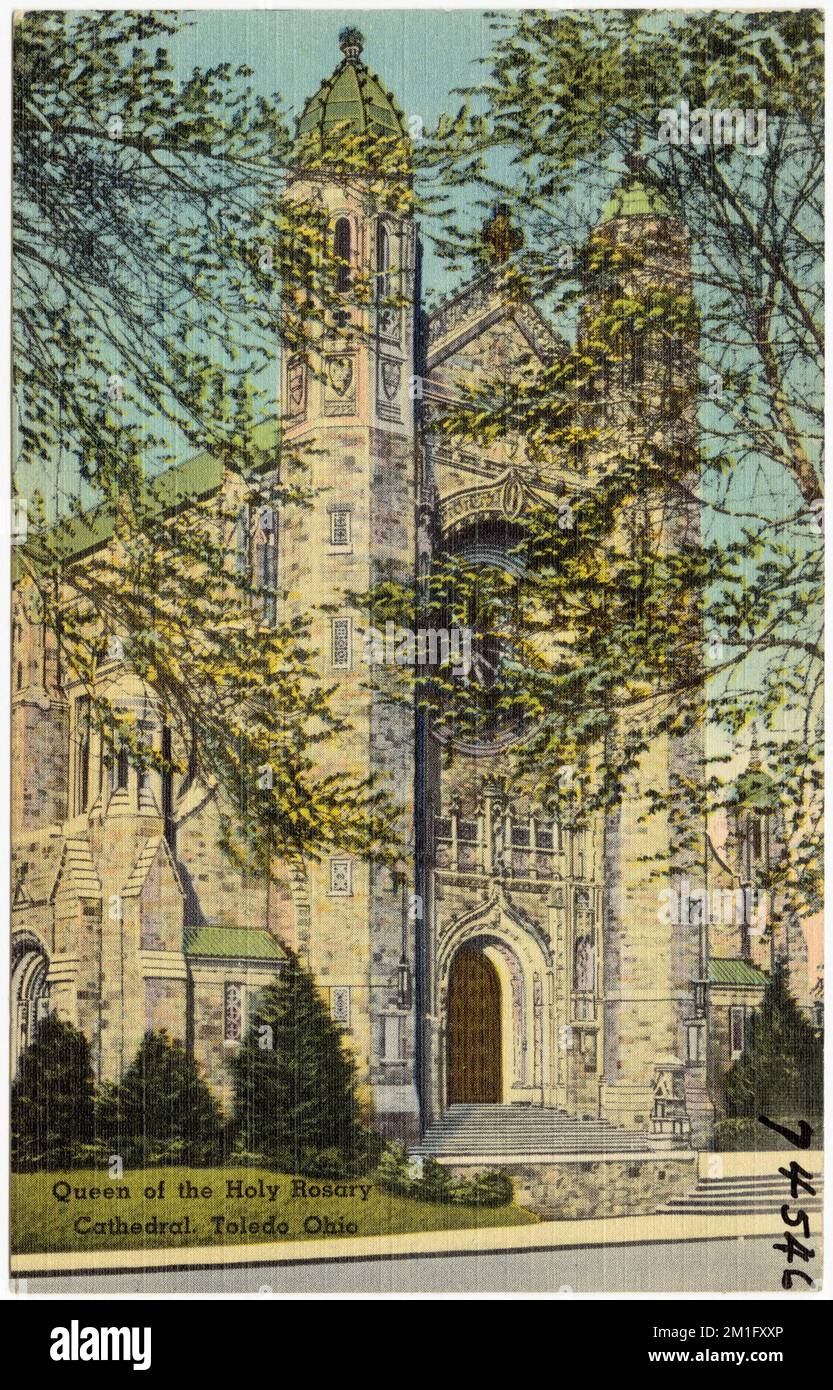 Queen of the Holy Rosary Cathedral, Toledo, Ohio , Churches, Tichnor ...