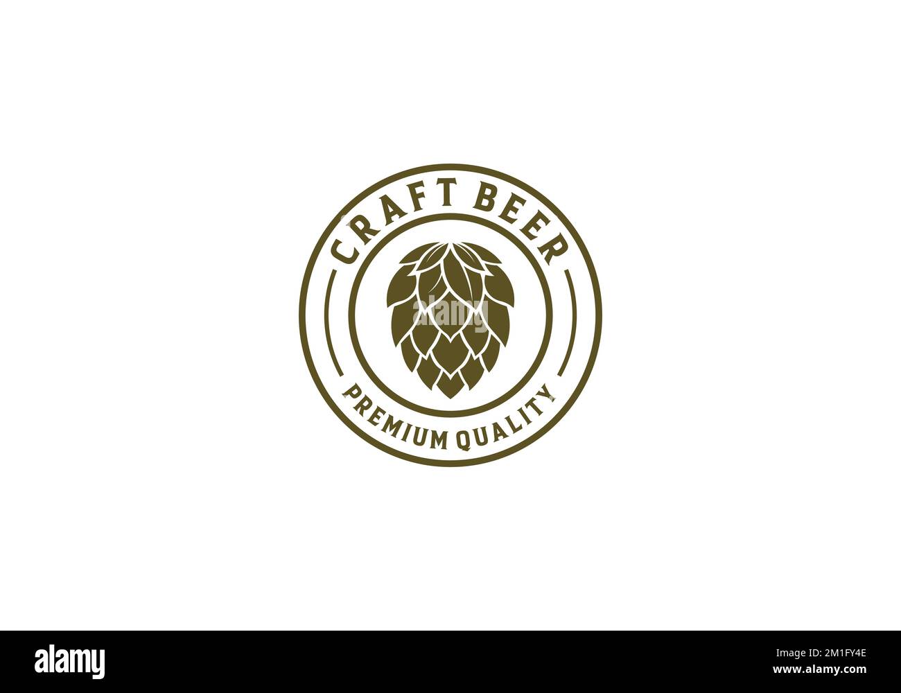 A beer shop icon on a white background, cool for logo Stock Vector ...