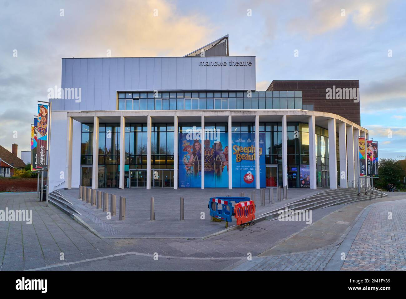 The Marlowe Theatre in Canterbury city center Stock Photo - Alamy