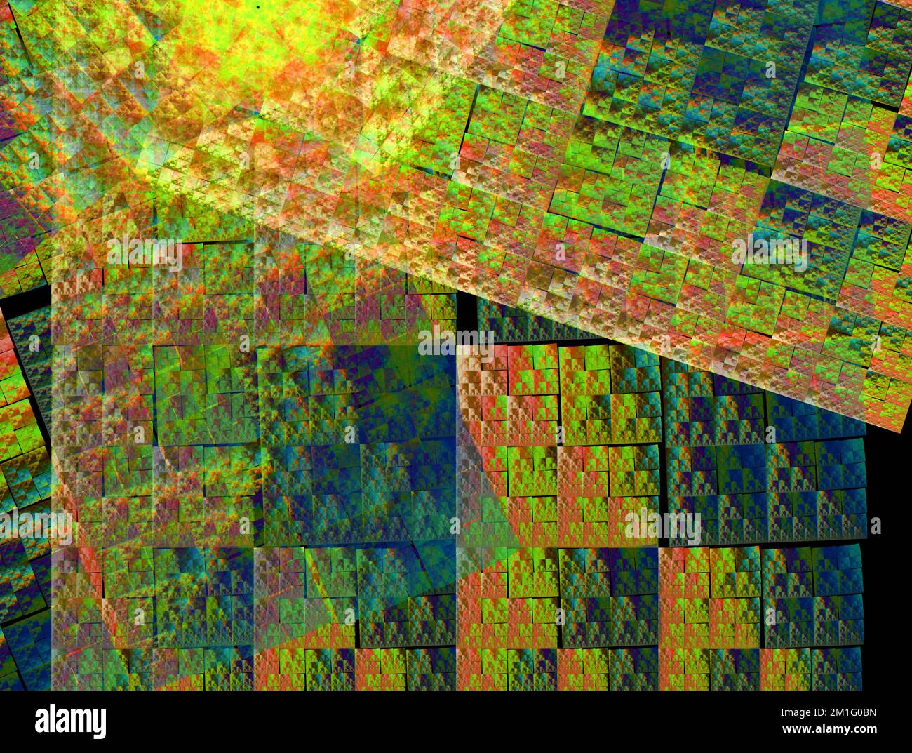 Imaginatory lush fractal texture image abstract background Stock Photo ...