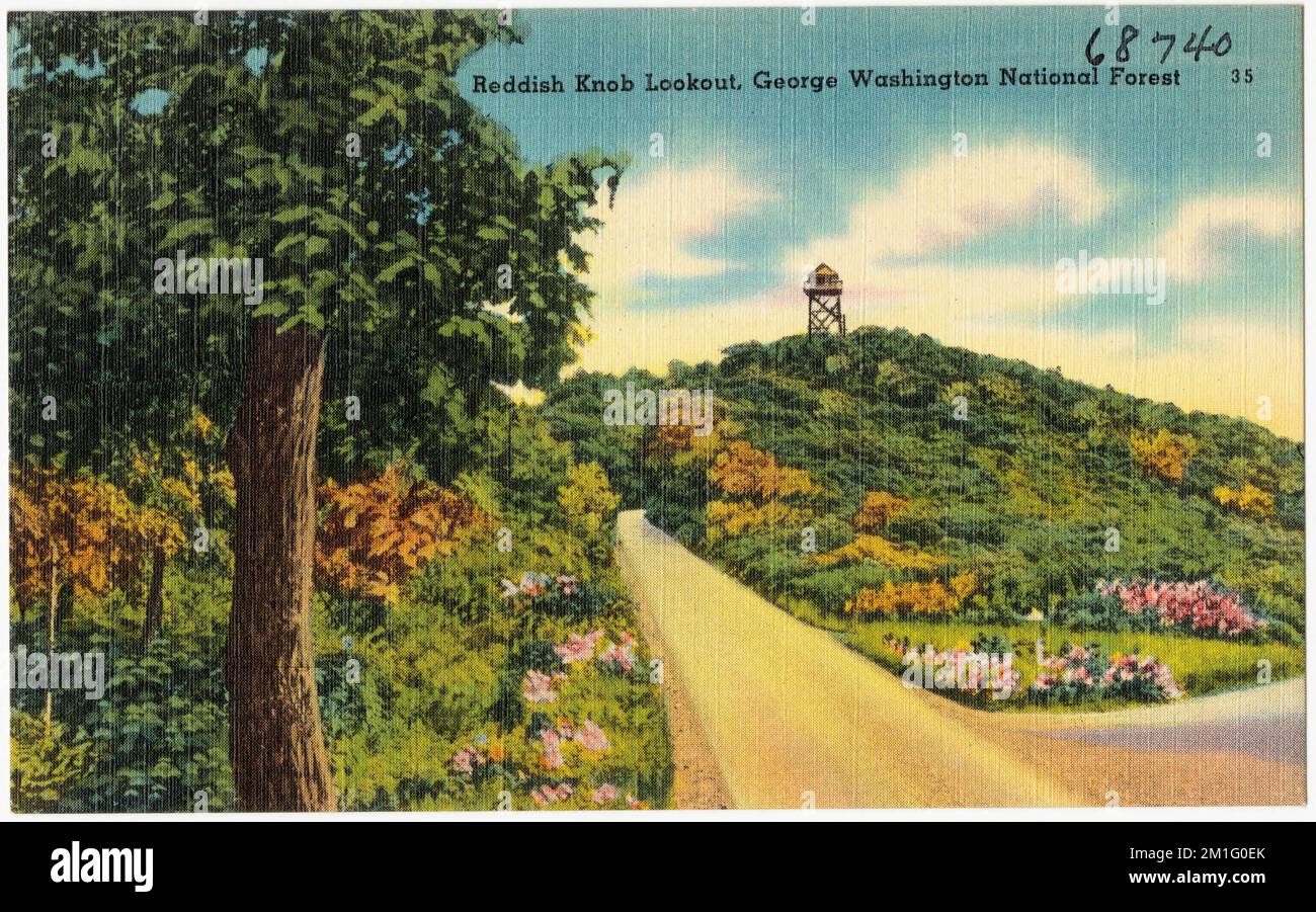 Reddish Knob Lookout, George Washington National Forest , Tichnor ...