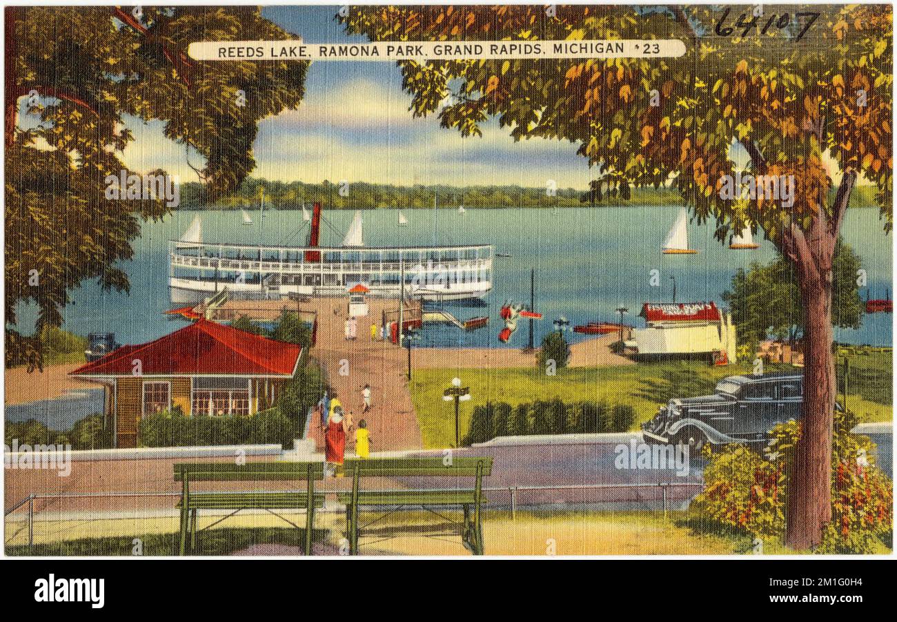 Reeds lake ramona park hi-res stock photography and images - Alamy