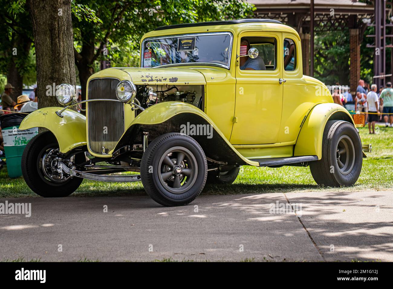 Des Moines, IA - July 03, 2022: Low perspective front corner view of a ...