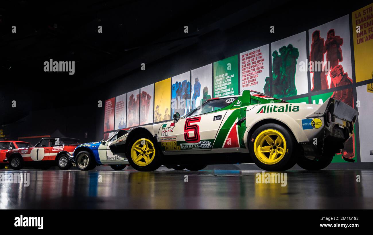 LANCIA STRATOS ALITALIA - 1976 Stock Photo - Alamy