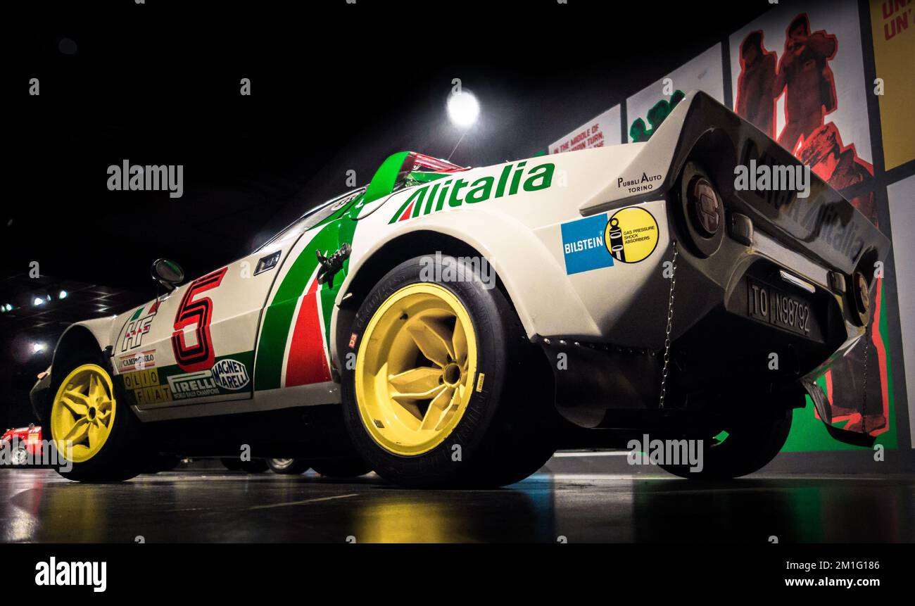 LANCIA STRATOS ALITALIA - 1976 Stock Photo - Alamy