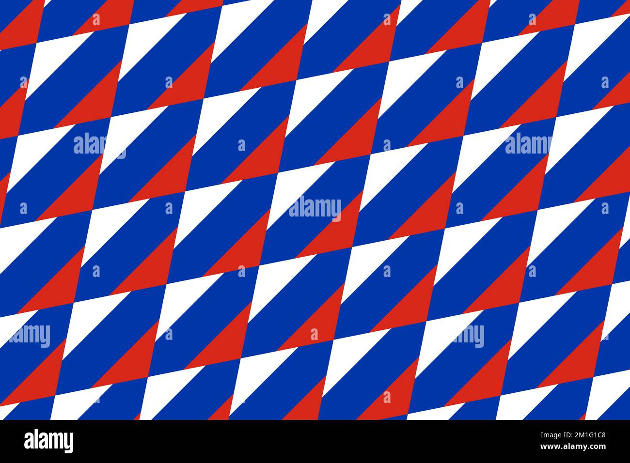 Geometric pattern in the colors of the national flag of Russia. The ...