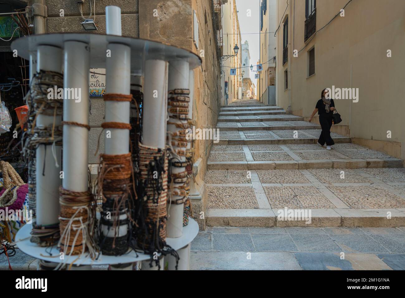 ITALY,TRAPANI-25 OCTOBER: Trapani is a city on the west coast of Sicily ...