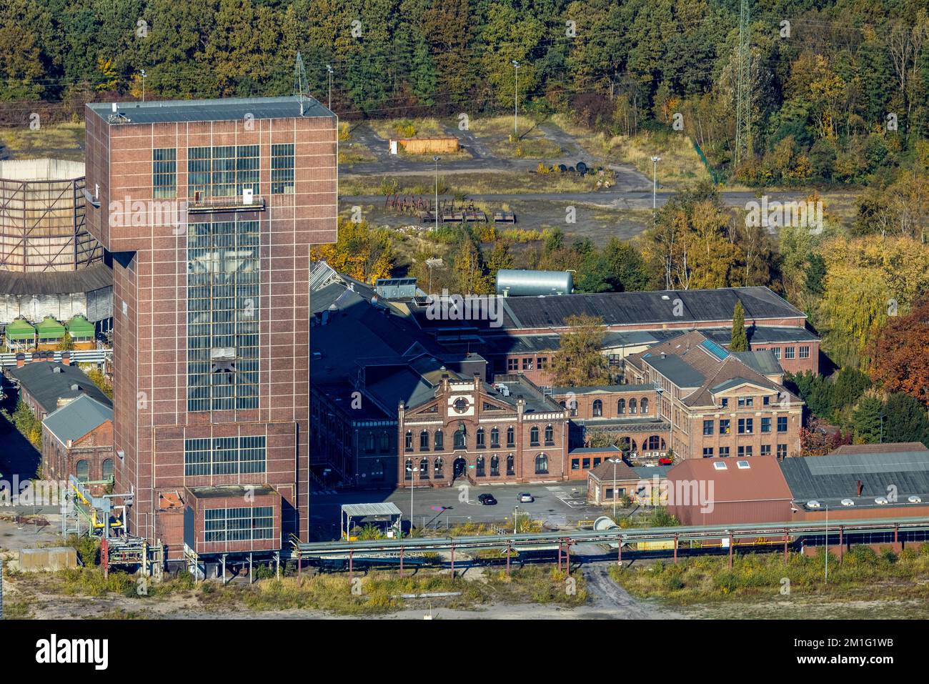 Hammerhead tower at the former ost hamm mine hi-res stock photography ...