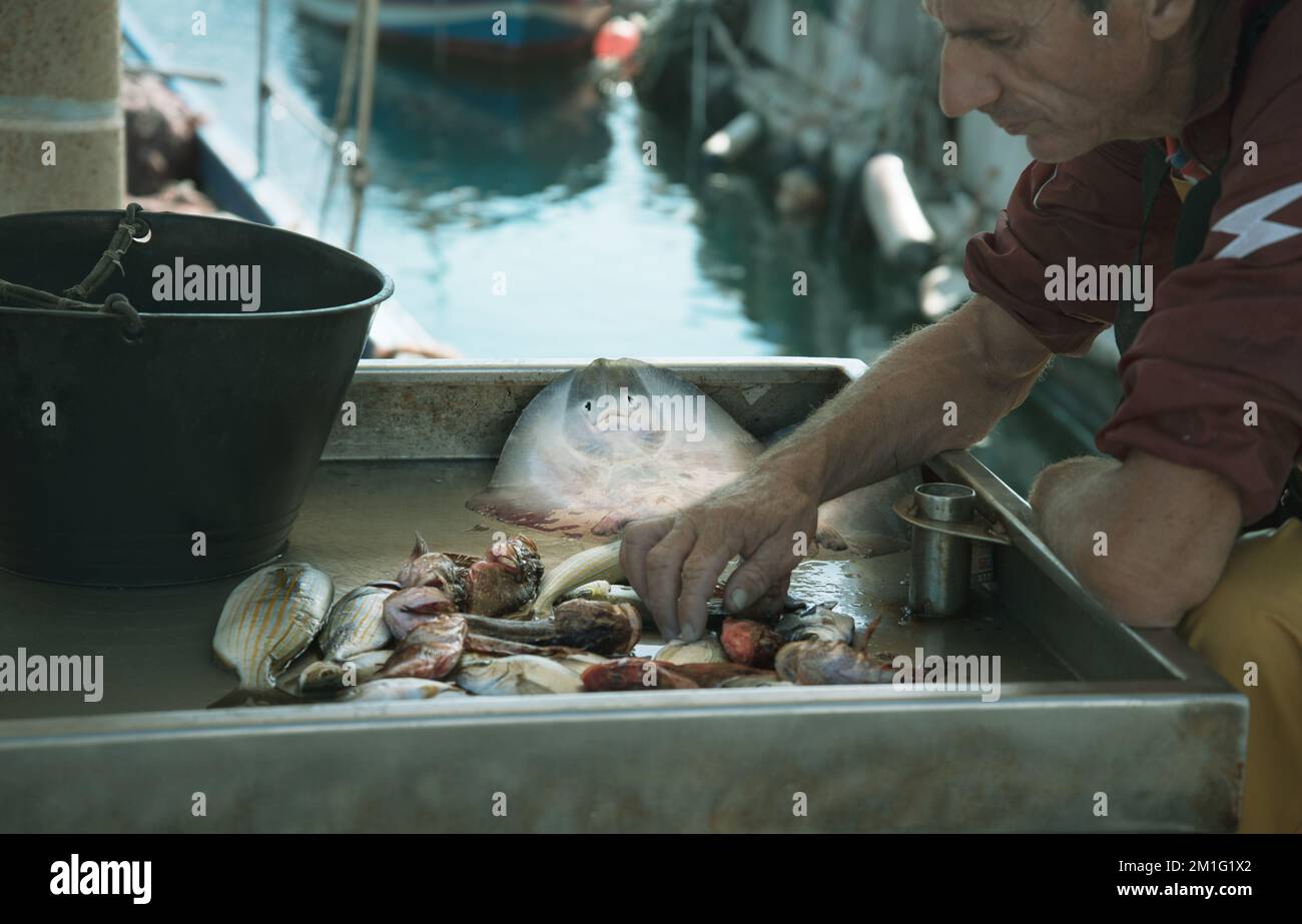 ITALY, TRAPANI-20 OCTOBER: Trapani is a city on the west coast of ...