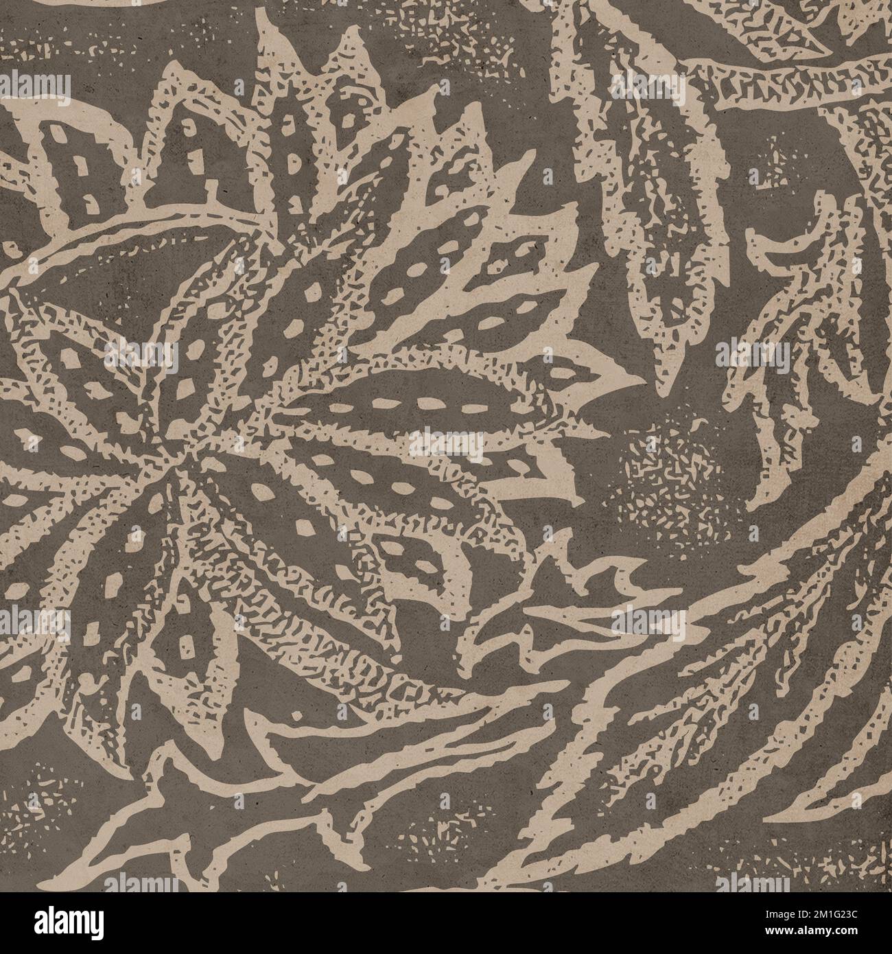 Printable botanical poster. Flowers, leaves in the illustration. Cover ...