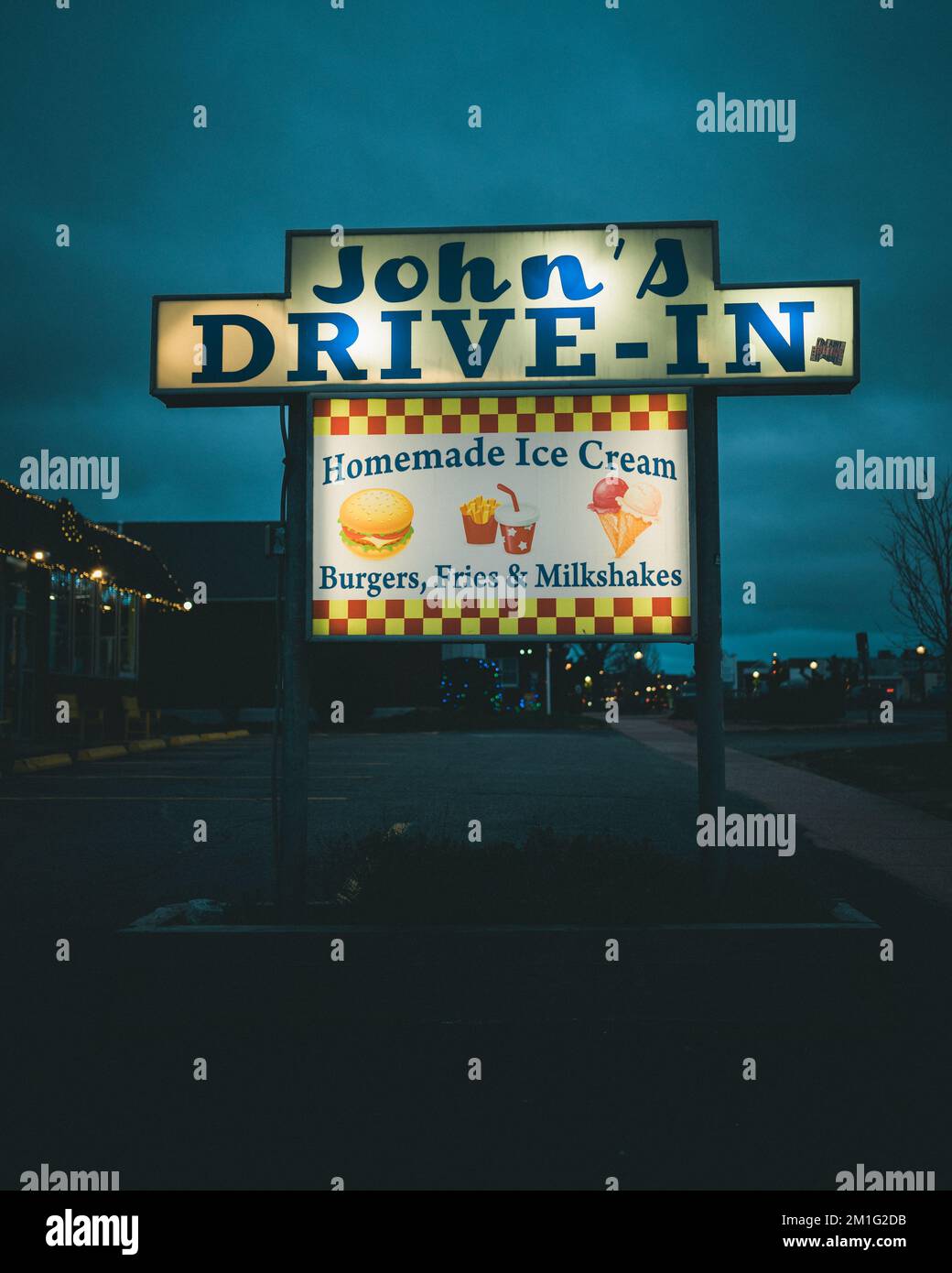Johns drive in hi-res stock photography and images - Alamy