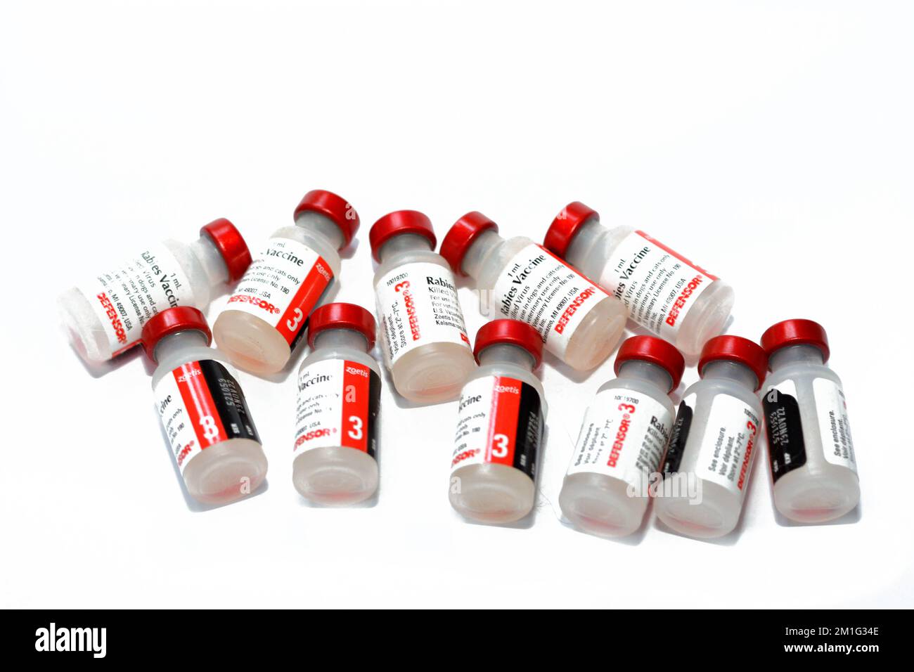 Cairo, Egypt, December 8 2022: Rabis vaccine killed virus for use of ...