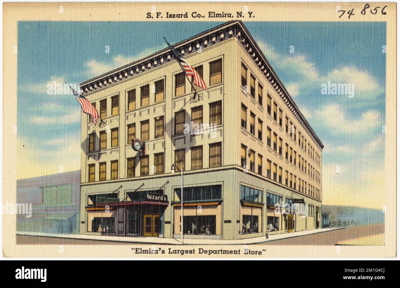 S. F. Iszard Co., Elmira, N. Y., 'Elmira's largest department store ...