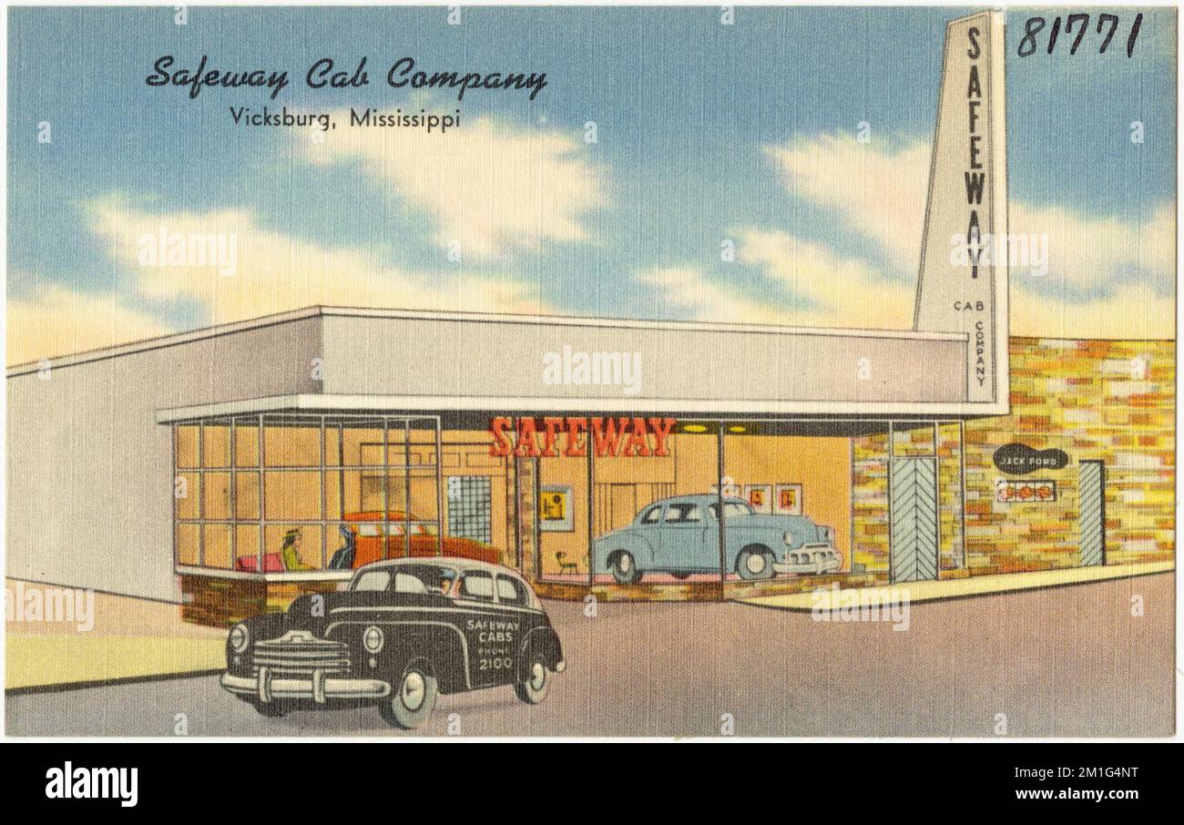 Safeway Cab Company, Vicksburg, Mississippi , Commercial facilities ...