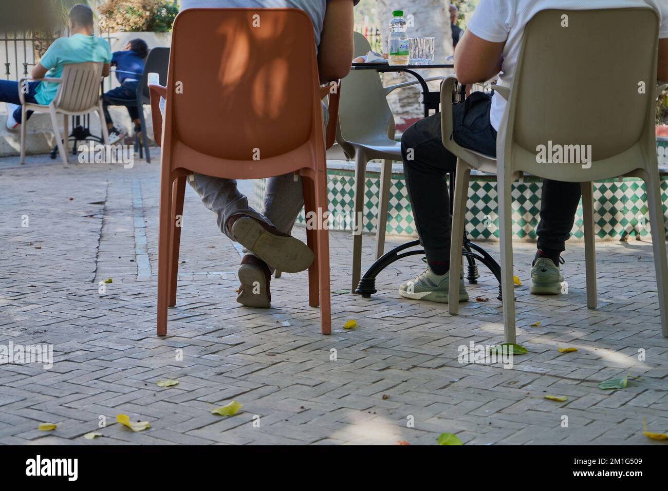 Lady alone in coffee shop hi-res stock photography and images - Alamy