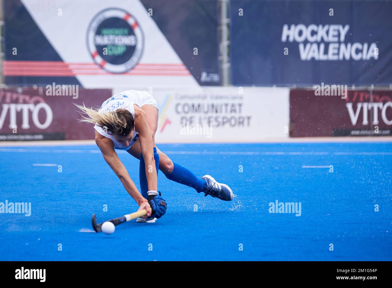 Valencia, Spain. 12th Dec, 2022. Ivanna Pessina of Italy #28 seen in ...