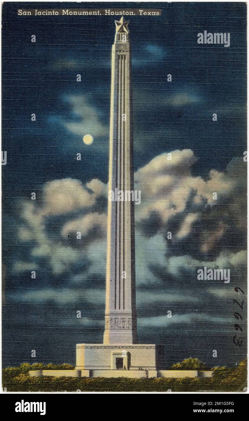 San Jacinto Monument, Houston, Texas , Monuments & memorials, Tichnor ...