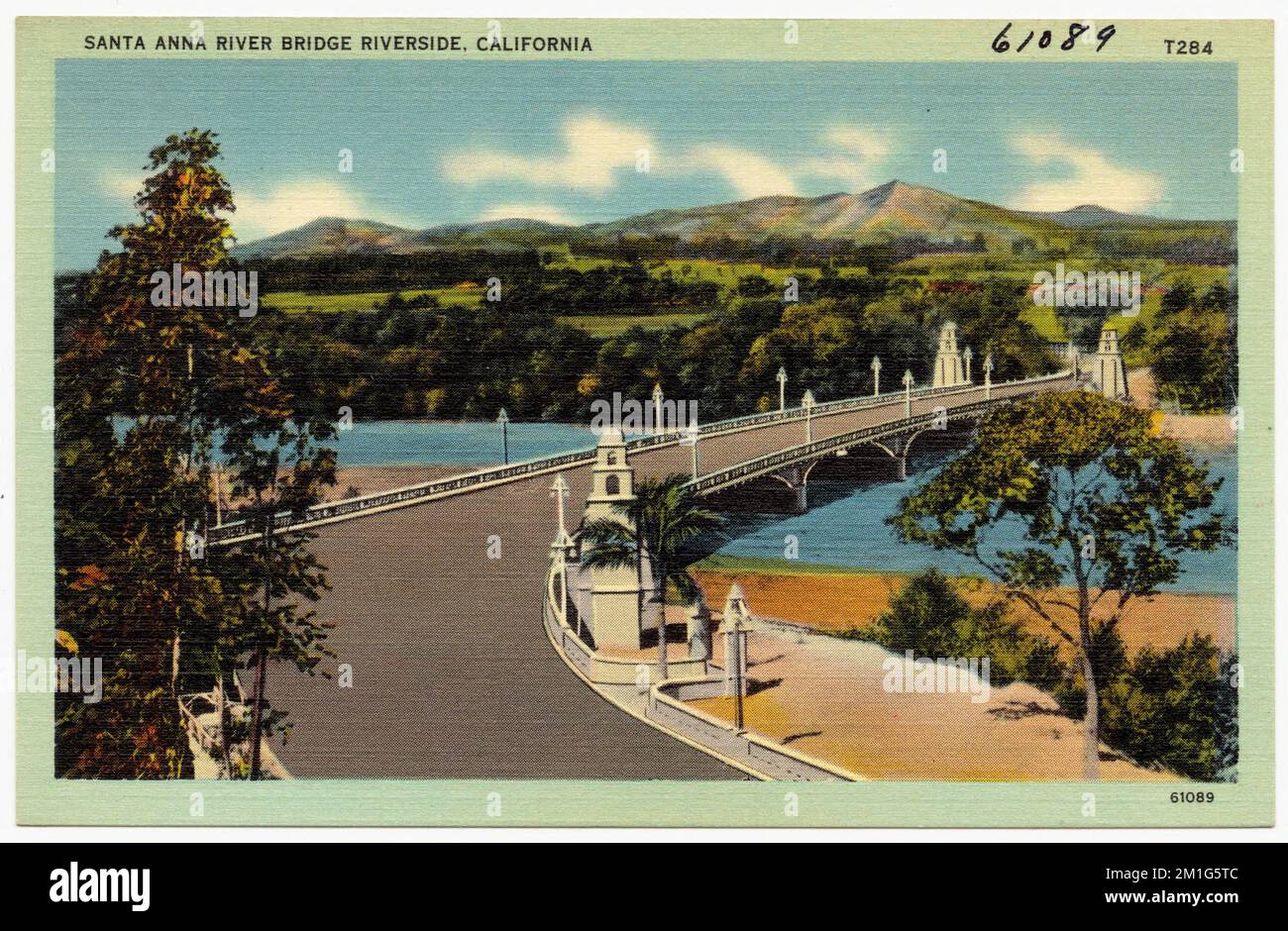 Santa Anna River Bridge, Riverside, California , Bridges, Tichnor ...
