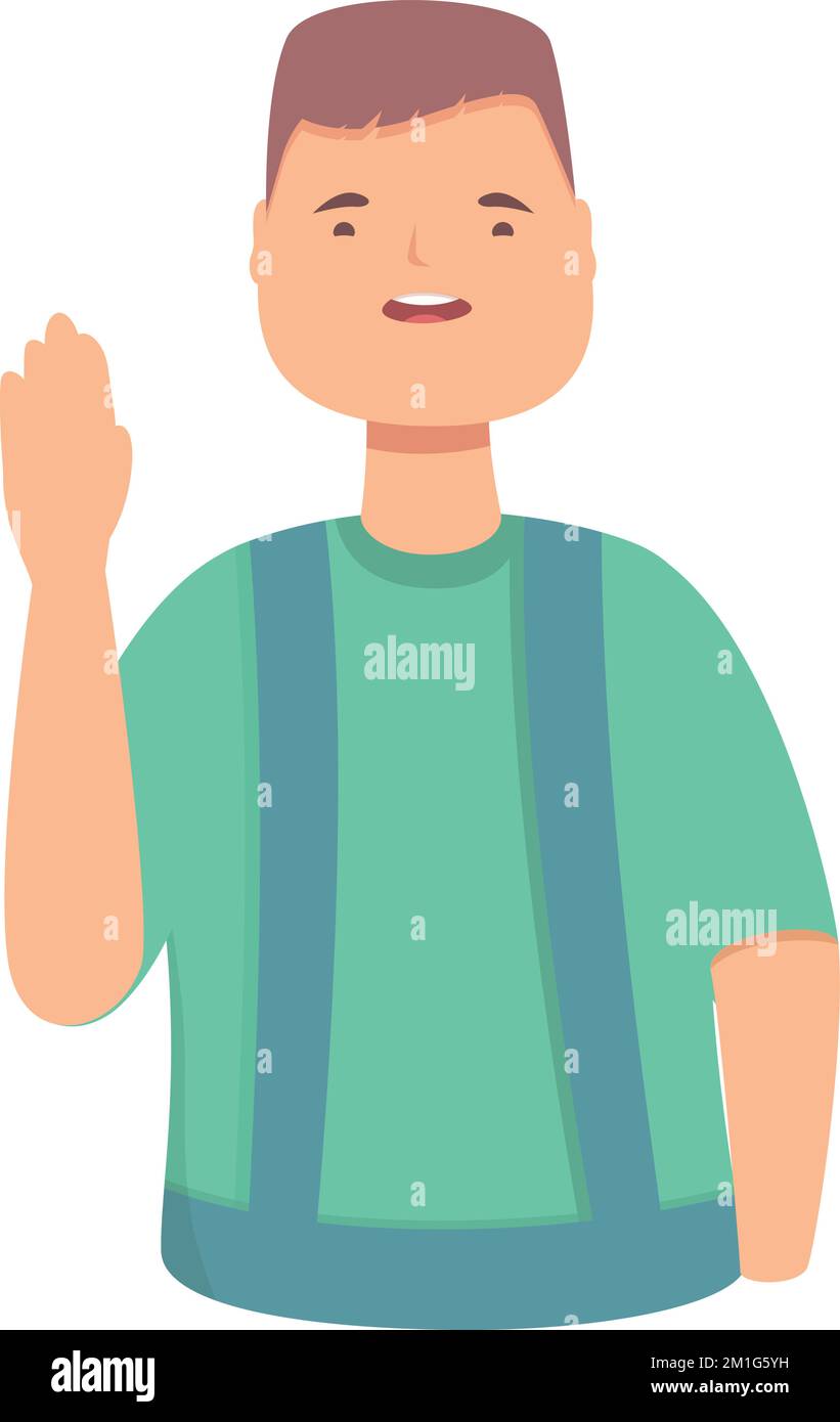 Syndrome down icon cartoon vector. Child day. World health Stock Vector ...