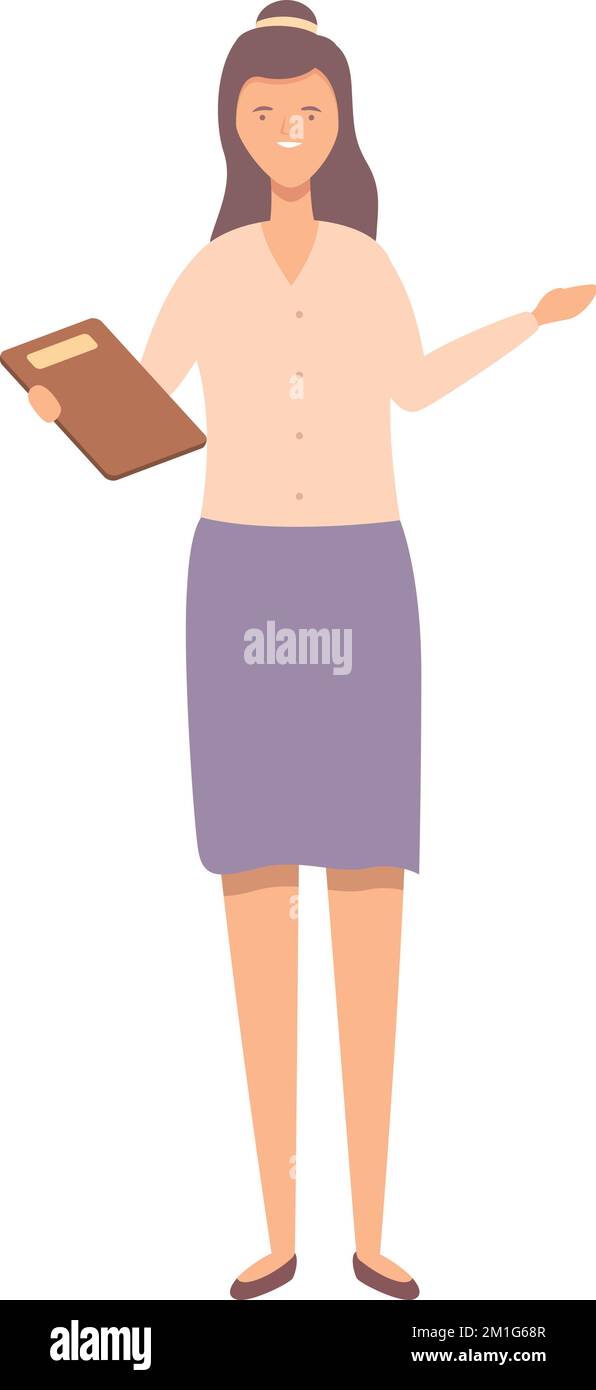 Woman help icon cartoon vector. Mental support. Children education ...