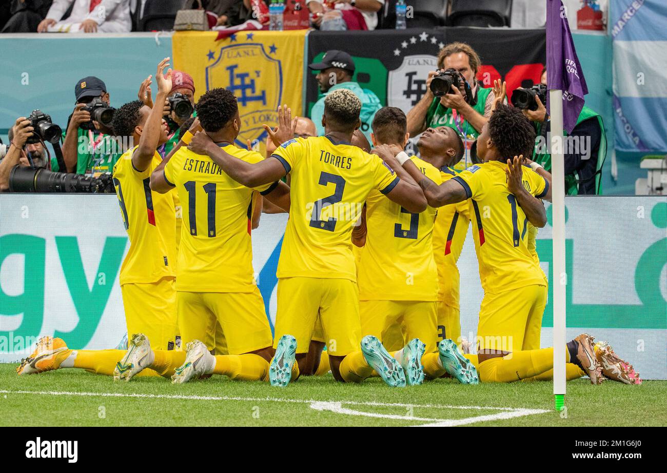 Al Khor, Catar. 20th Nov, 2022. Qatar vs Ecuador Party, inaugural ...