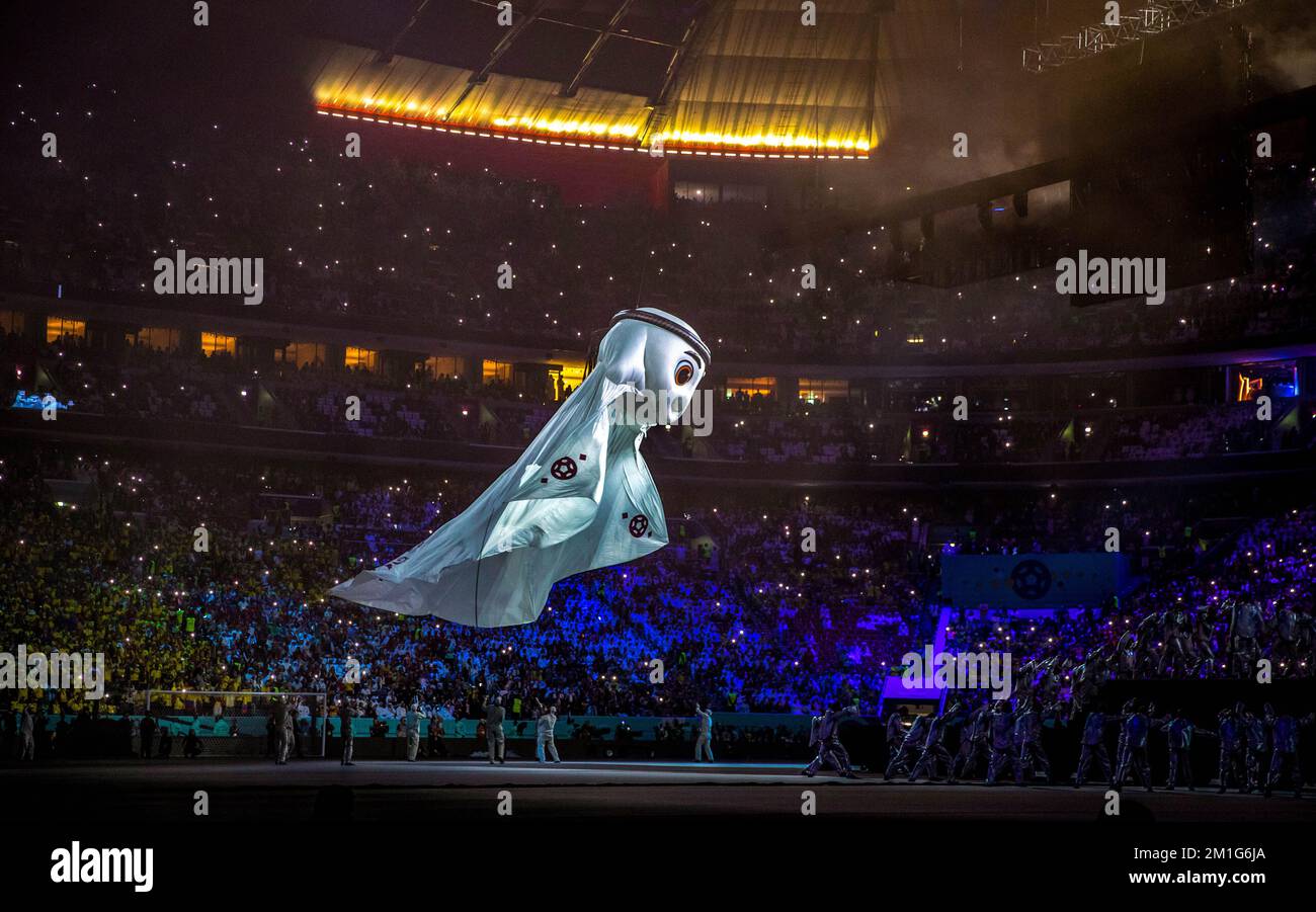 Al Khor, Catar. 20th Nov, 2022. Opening ceremony of the 2022 FIFA World ...