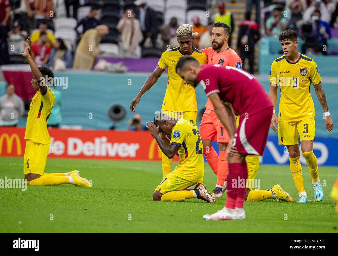Al Khor, Catar. 20th Nov, 2022. Qatar vs Ecuador Party, inaugural ...