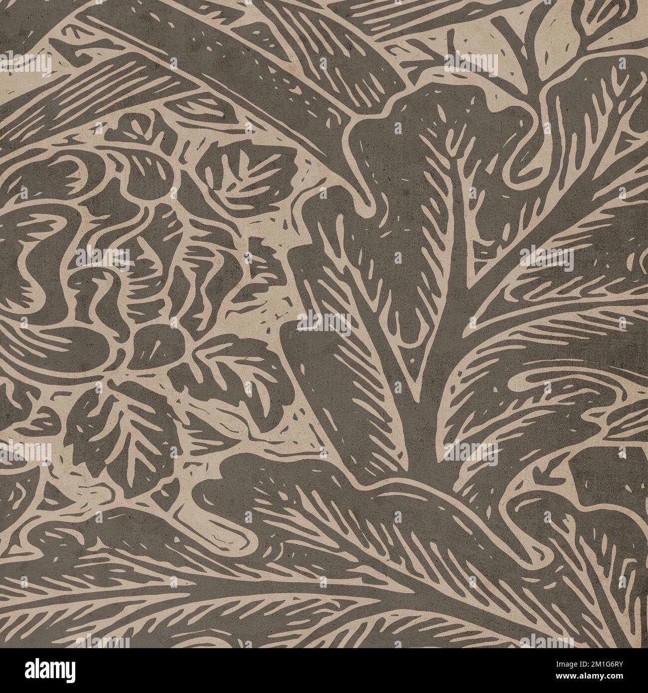 Printable botanical poster. Flowers, leaves in the illustration. Cover ...