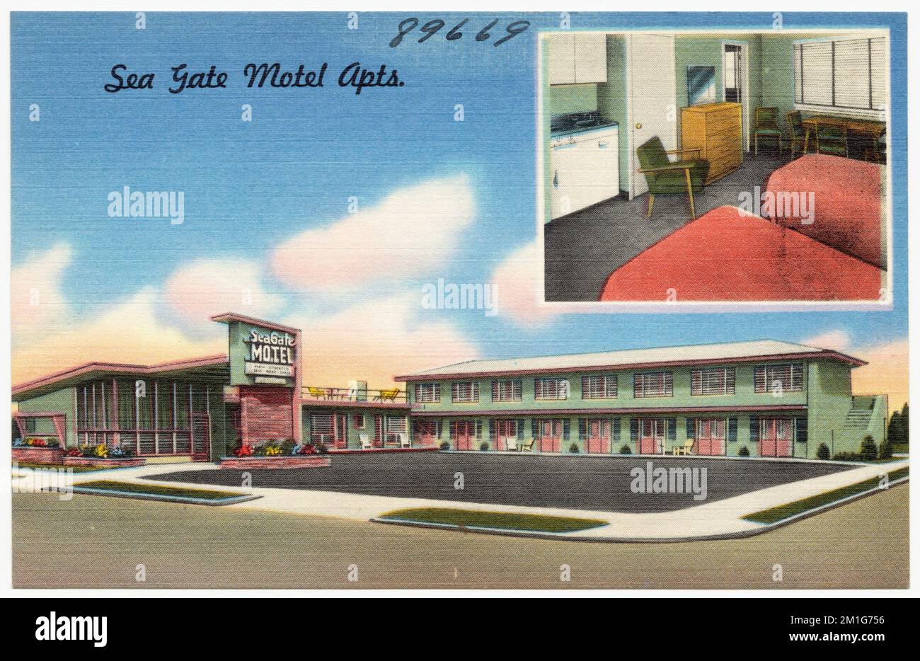 Coastal motel Cut Out Stock Images & Pictures - Alamy