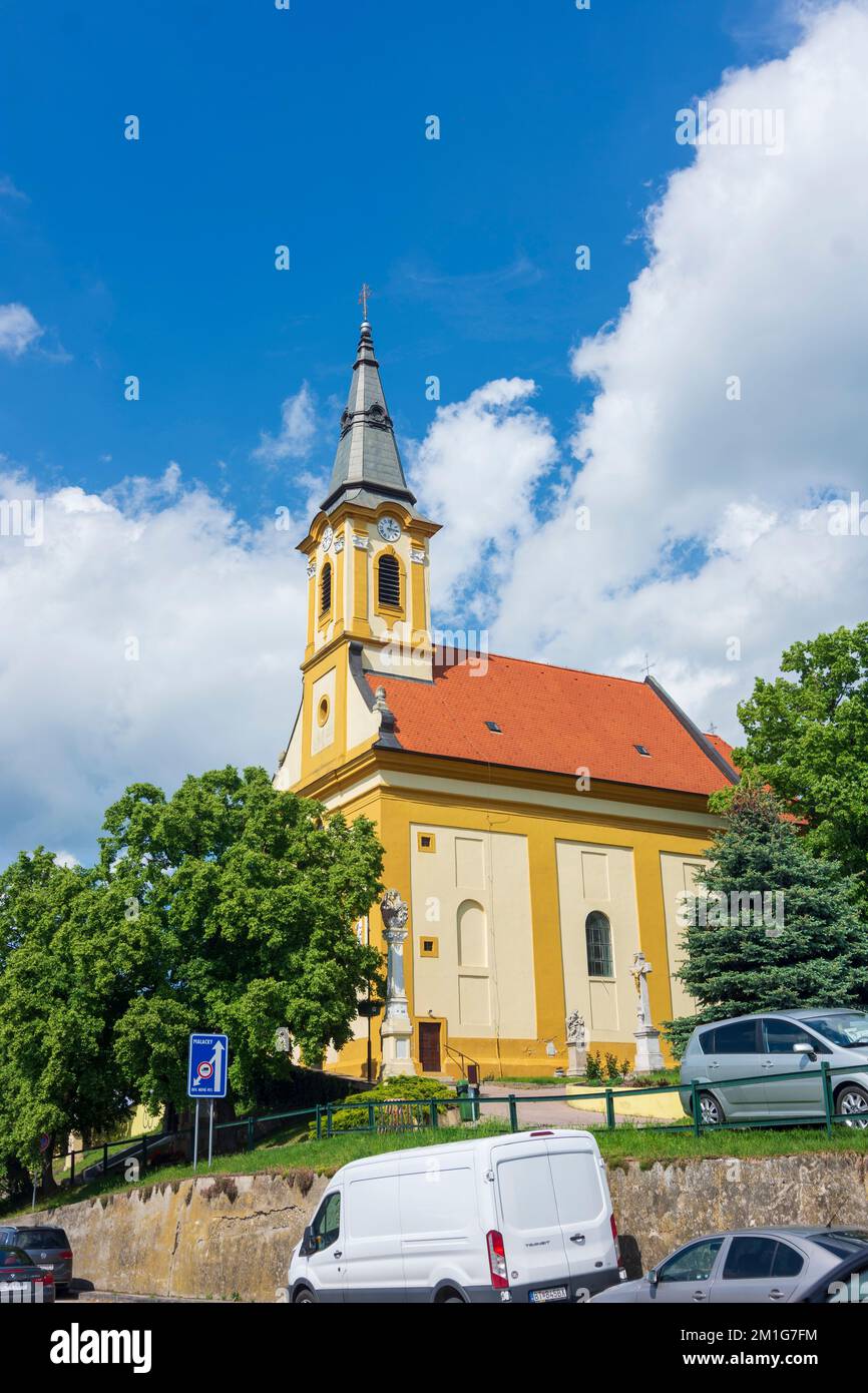 Stupava (Stampfen): Catholic Church in the Mást district in ...