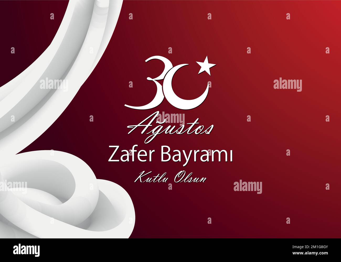 Zafer bayrami vector vectors hi-res stock photography and images - Alamy