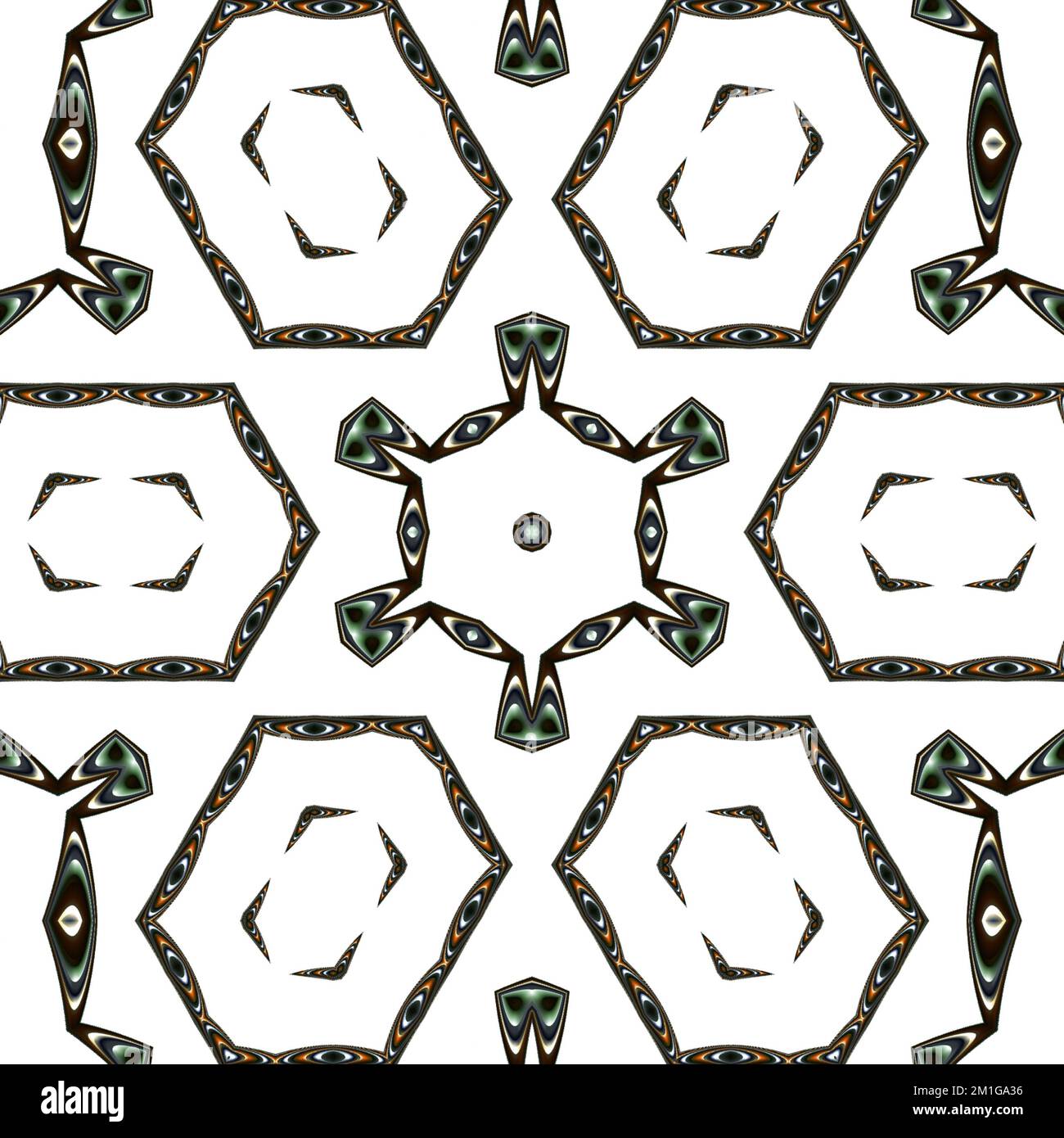 Abstract Computer generated Fractal design. A fractal is a never-ending ...