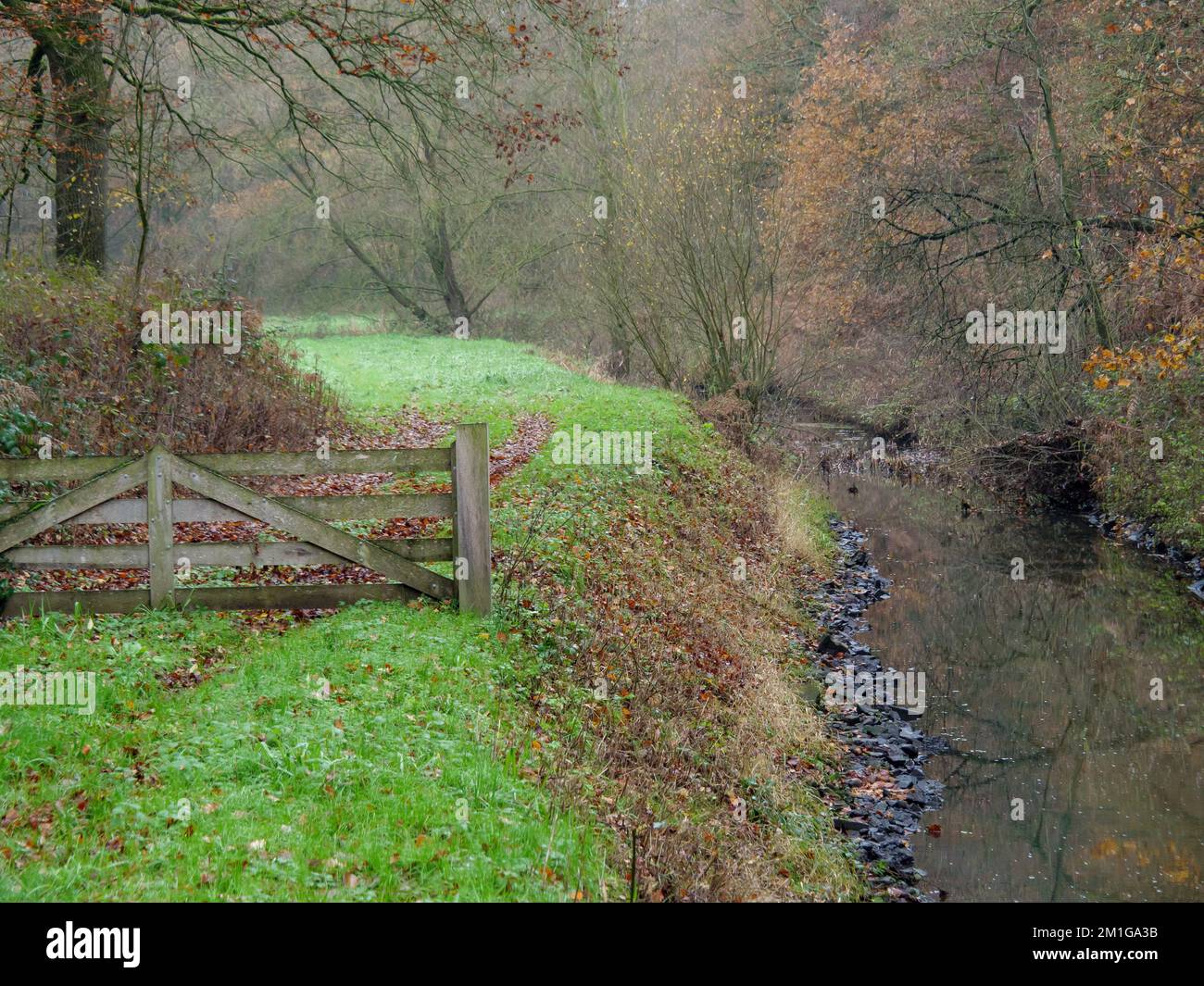 hiking at the dutch border in germany Stock Photo - Alamy