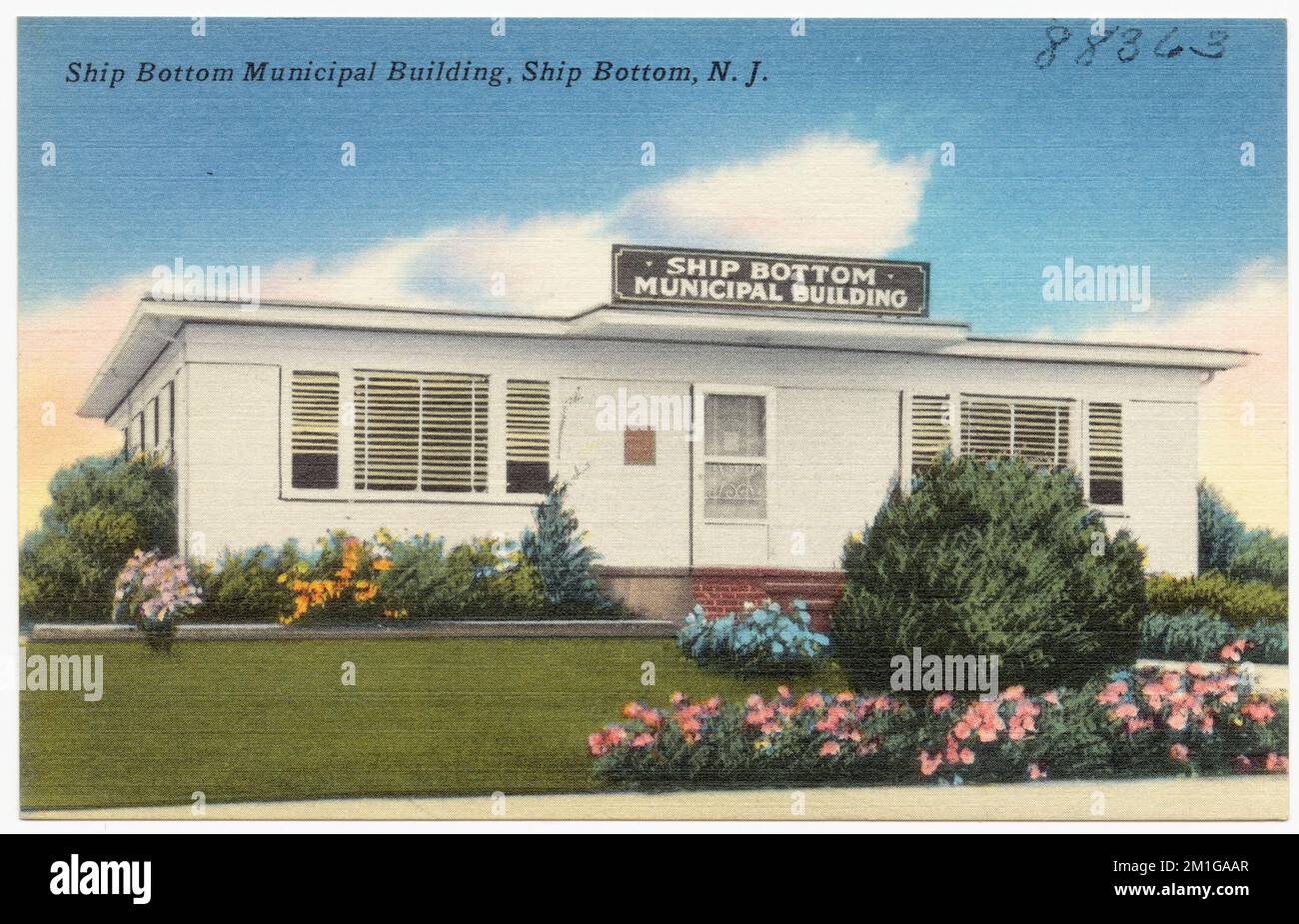 Ship Bottom Municipal Building, Ship Bottom, N. J. , Government ...