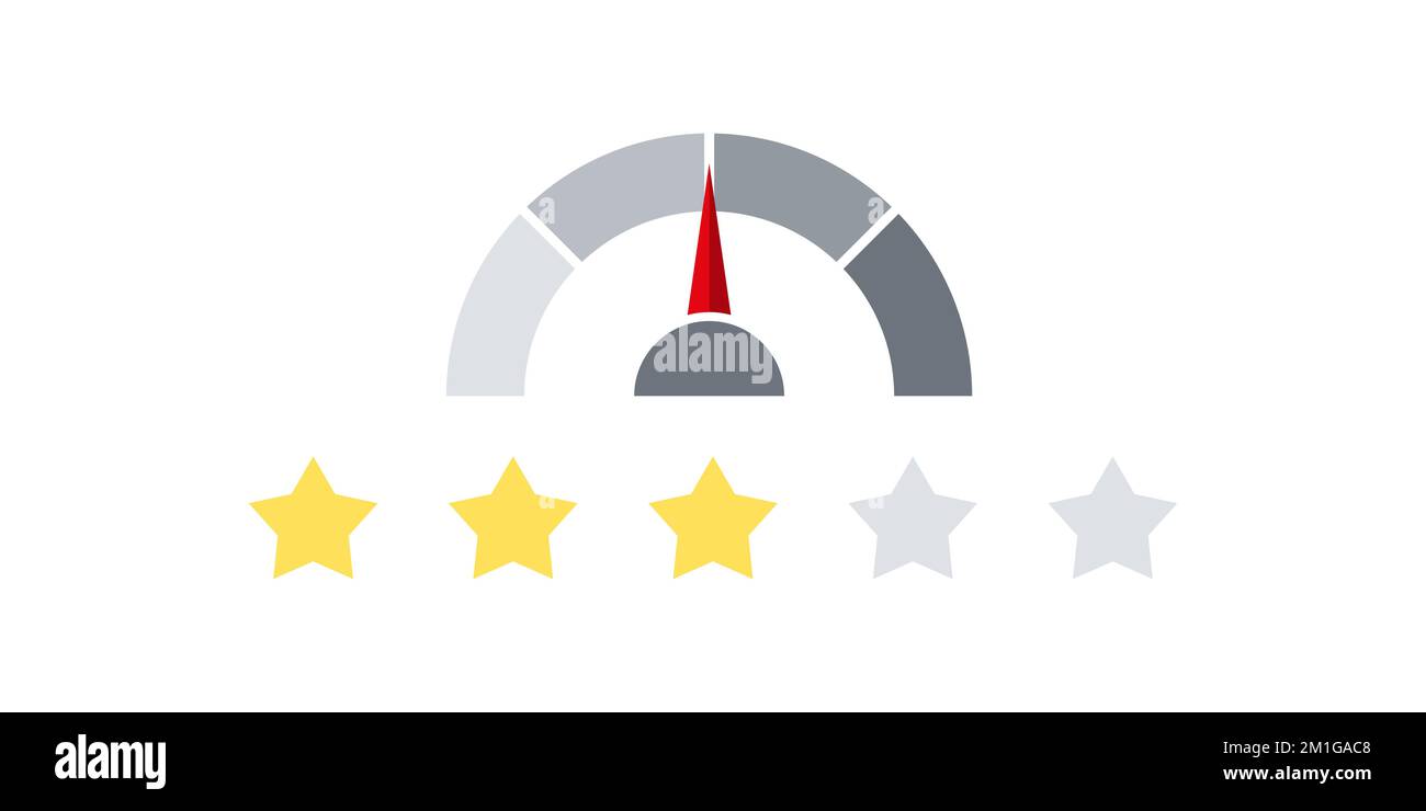 Rating scale. Stars rating. Rate sign. Choice rating review. Vector illustration Stock Vector ...